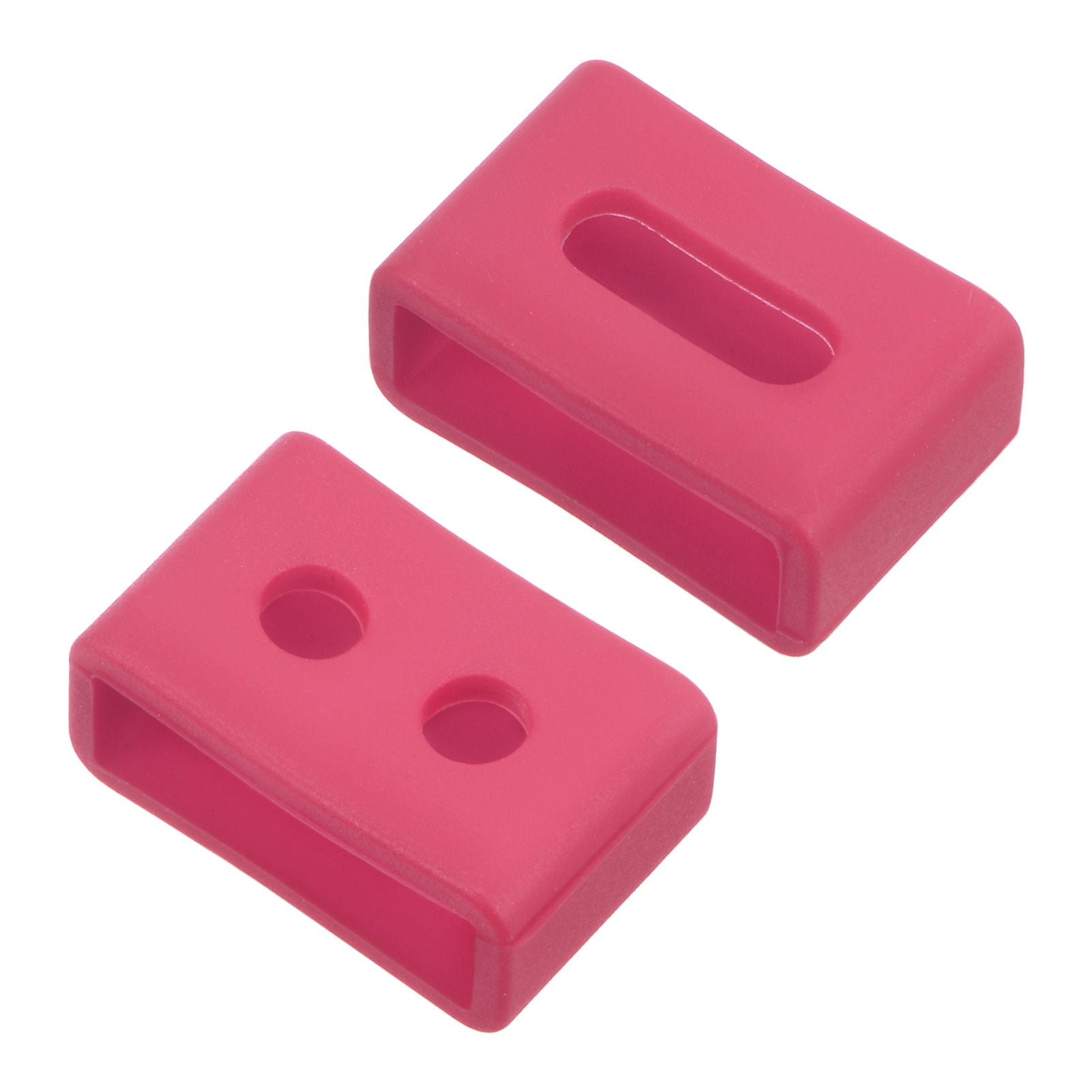 Uxcell Watch Band Strap Loops Silicone for 16mm Width Watch Band, Dark ...