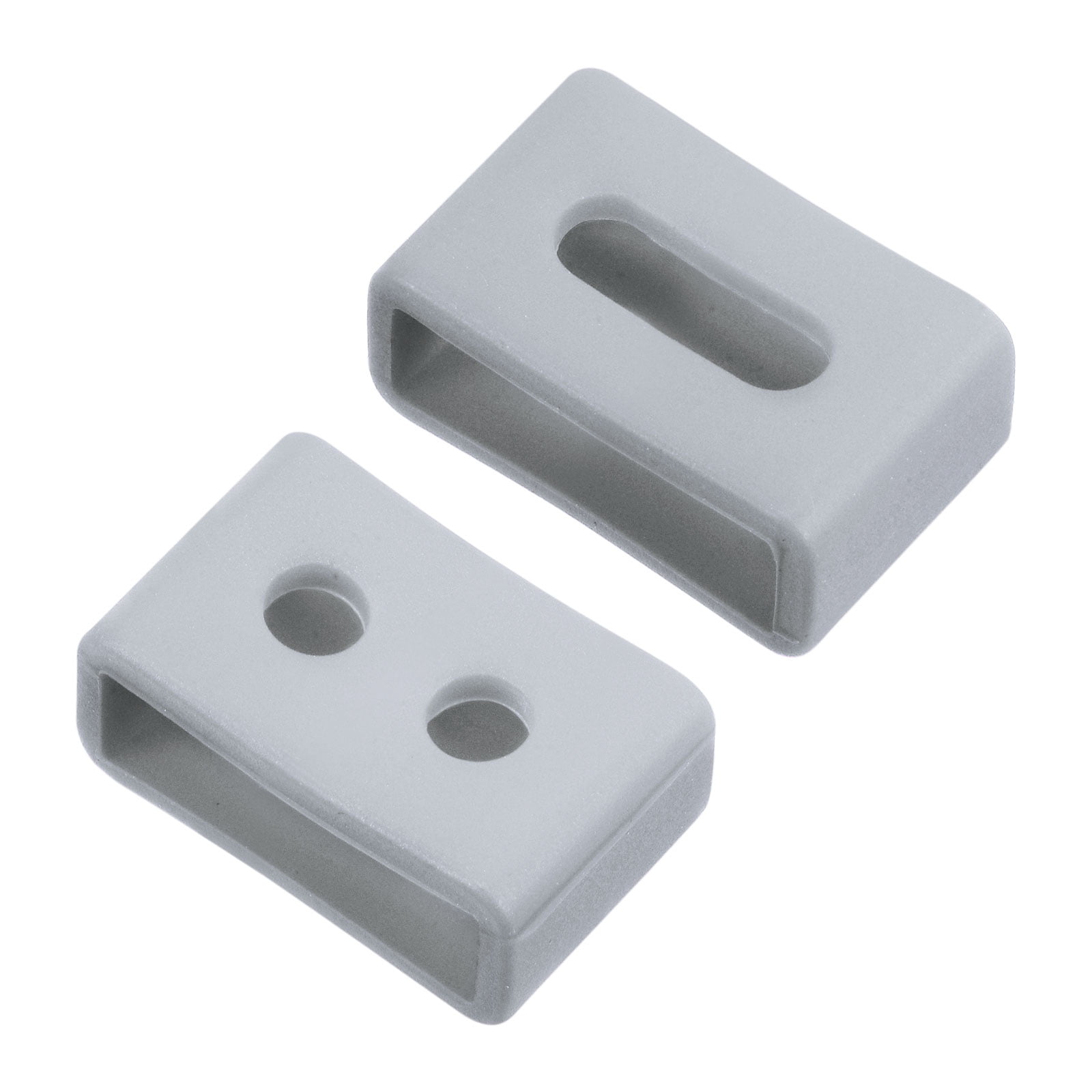 Uxcell Watch Band Strap Loops Silicone for 16mm Width Watch Band, Grey ...