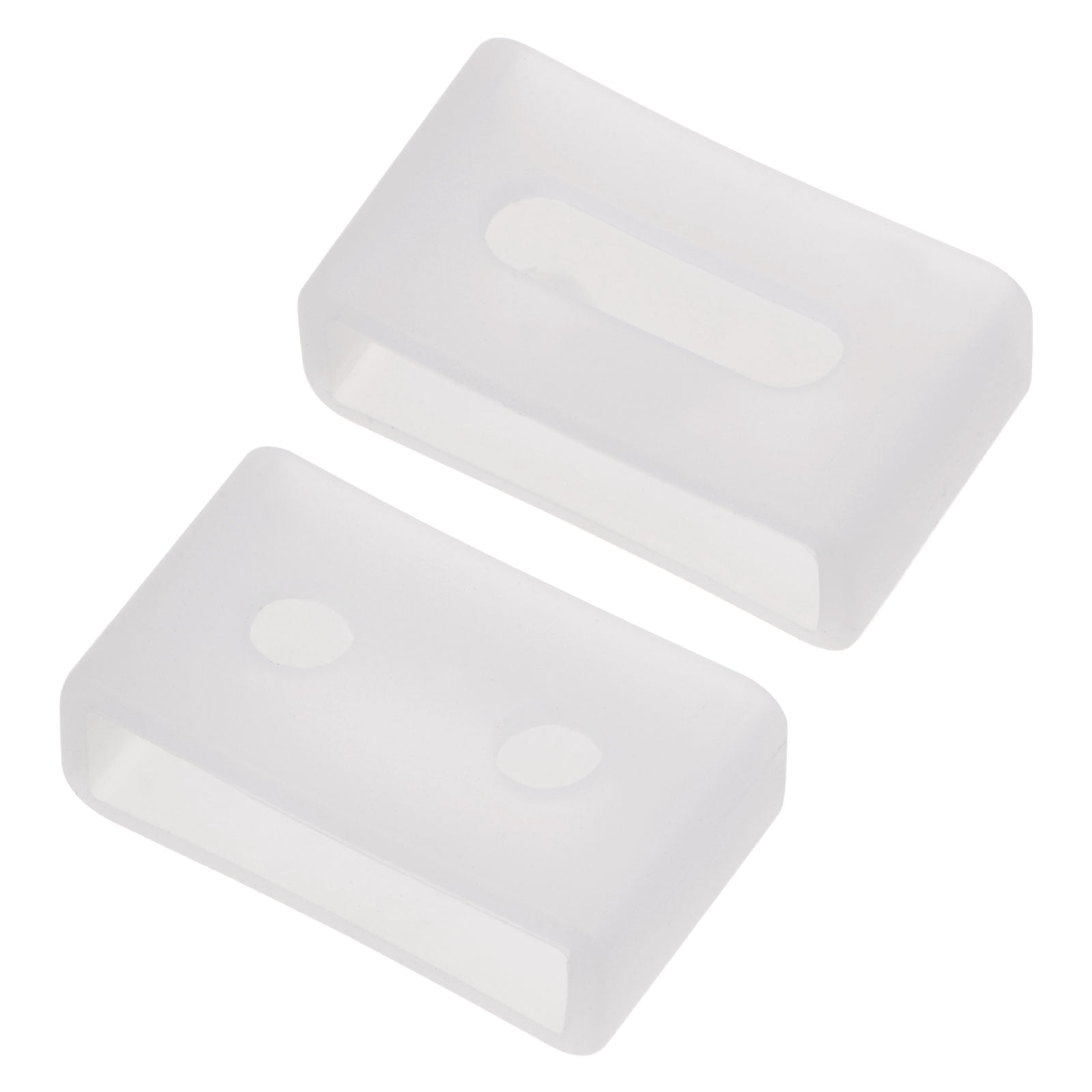 Uxcell Watch Band Strap Loops Silicone for 20mm Width Watch Band ...