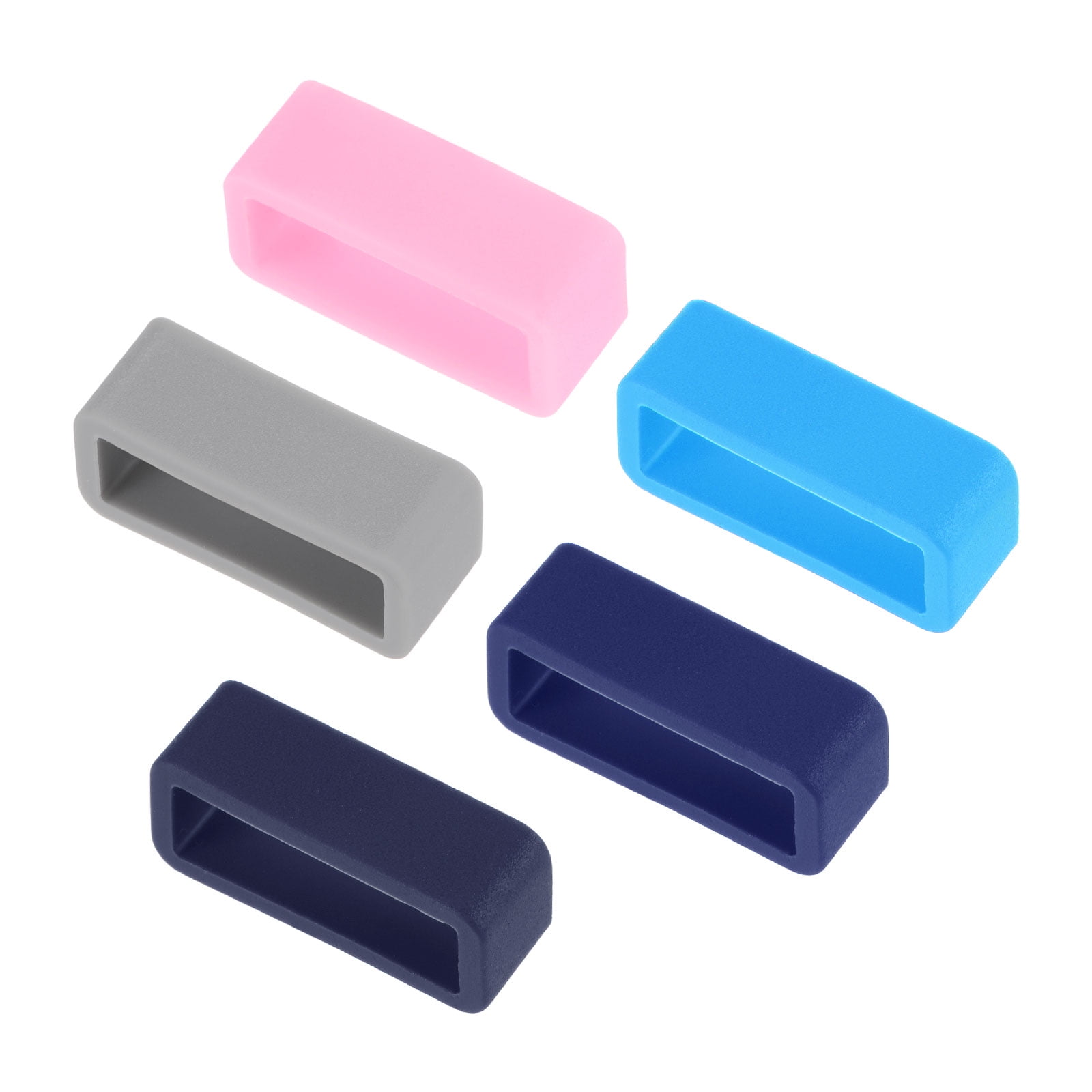 Uxcell Watch Band Strap, Rubber Watch Keeper for 18mm Width Watch Band ...