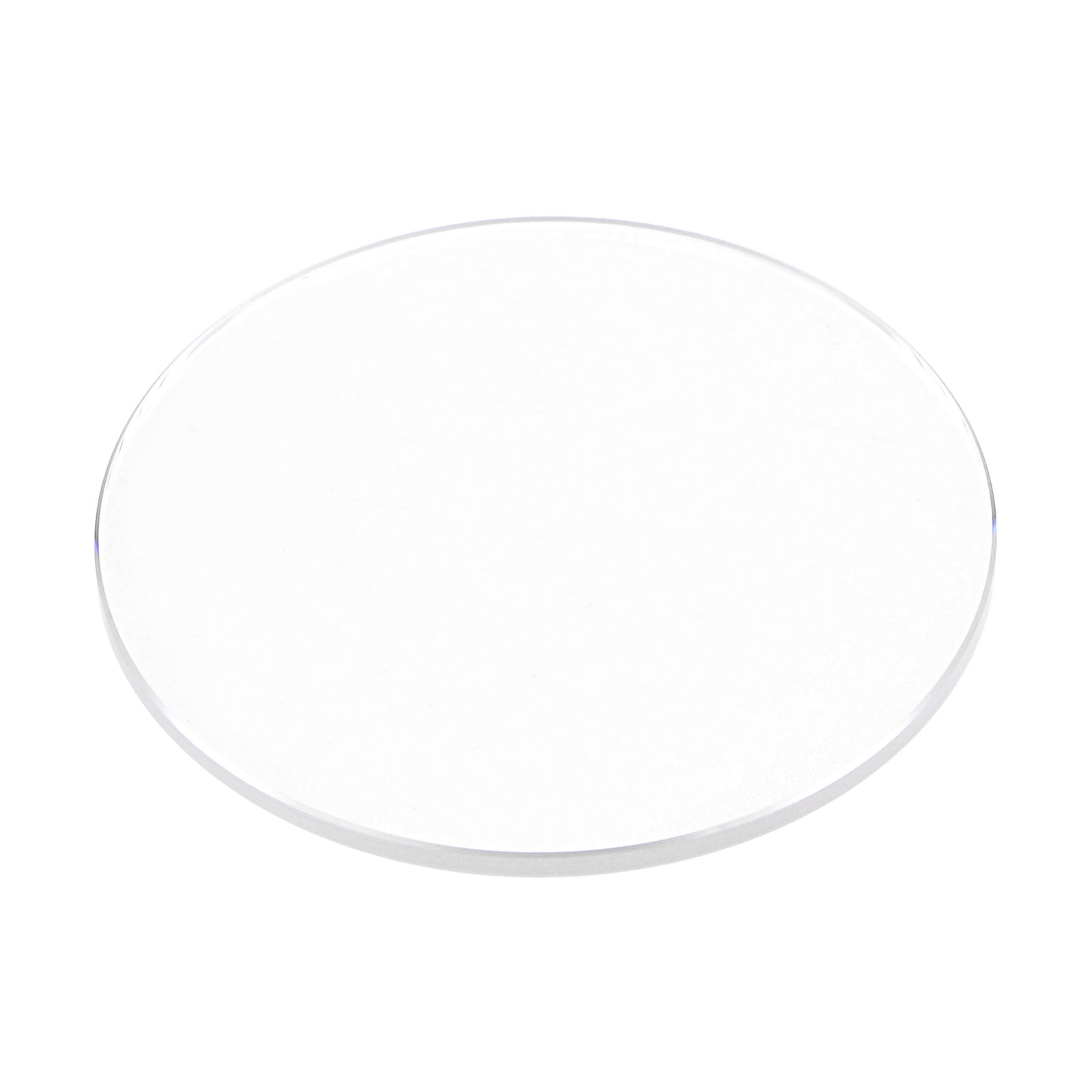 Uxcell Watch Crystal Glass Lens 36mm Dia 1.5mm Thick Flat Round ...