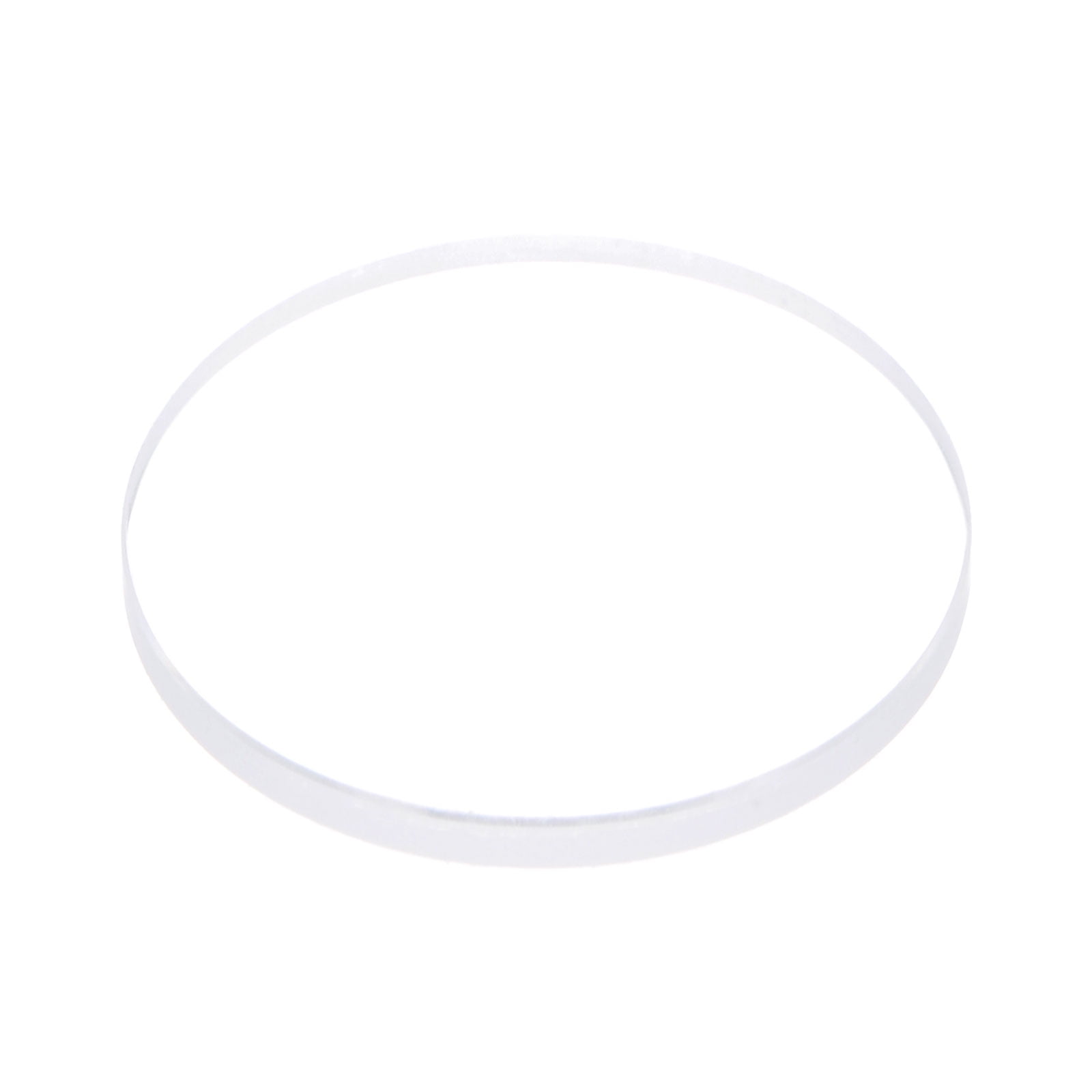Uxcell Watch Crystal Lens Glass 37mm Dia. 2.5mm Thick Round Flat High ...