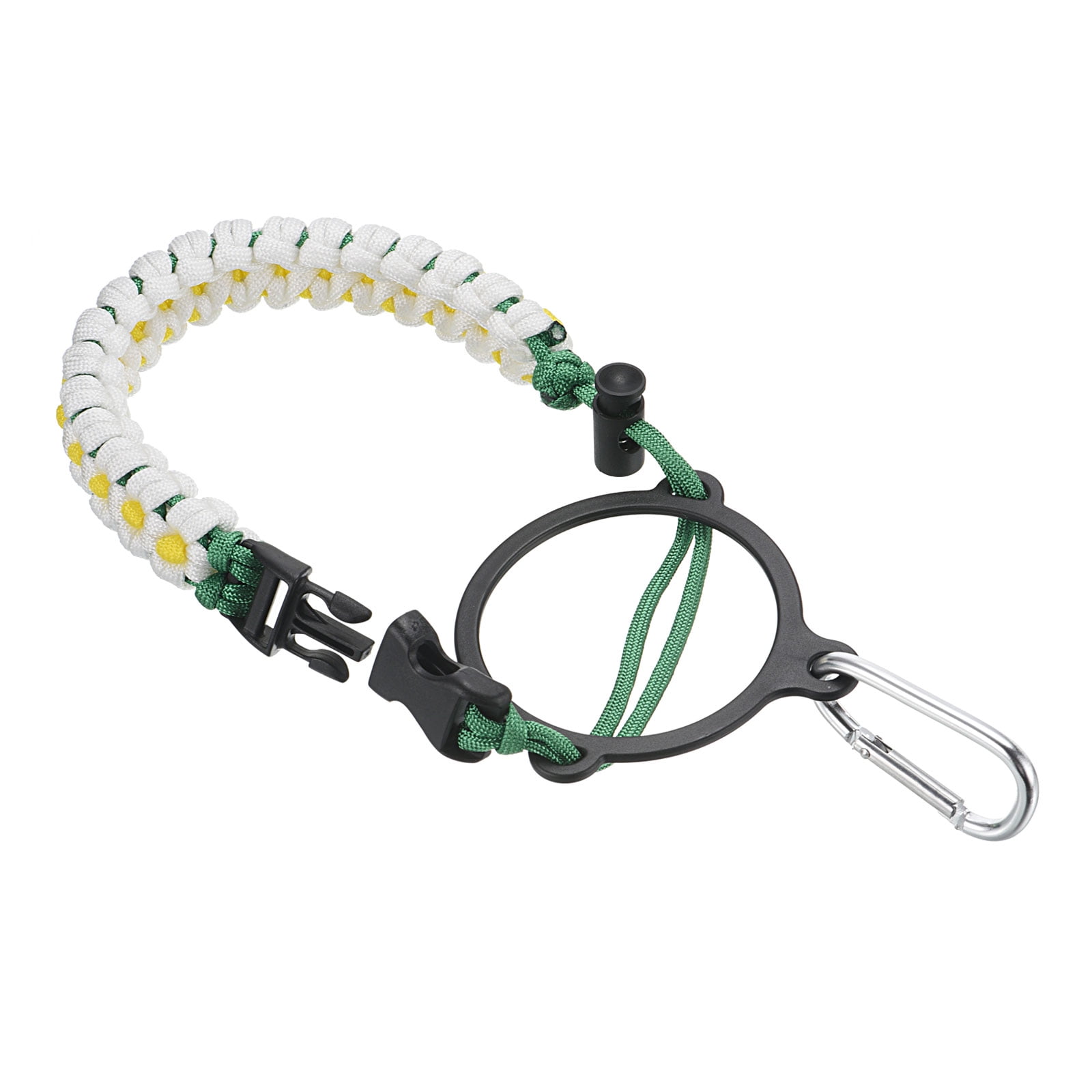 Uxcell Water Bottle Holder, Paracord Handle Strap Carrier White ...