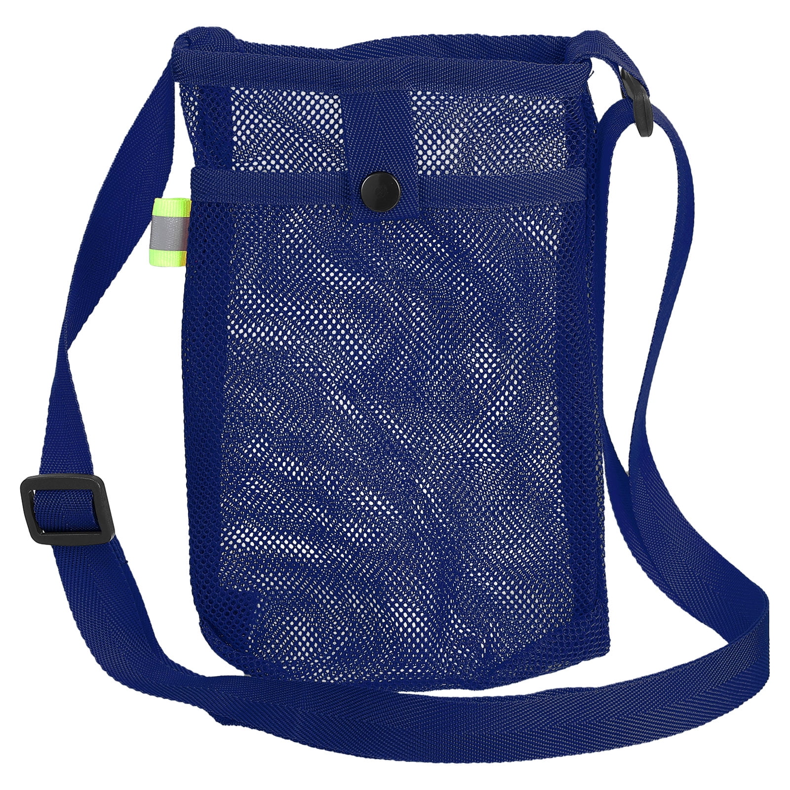 Uxcell Water Bottle Holder with Adjustable Shoulder Strap Mesh Water ...