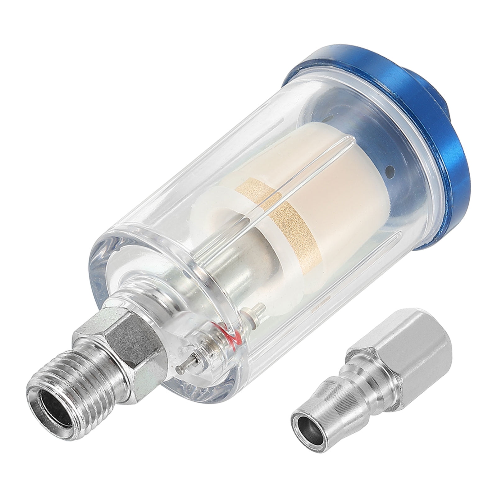 Uxcell Water Oil Separator Filter, G 1/4" Male & Female Thread Spray ...