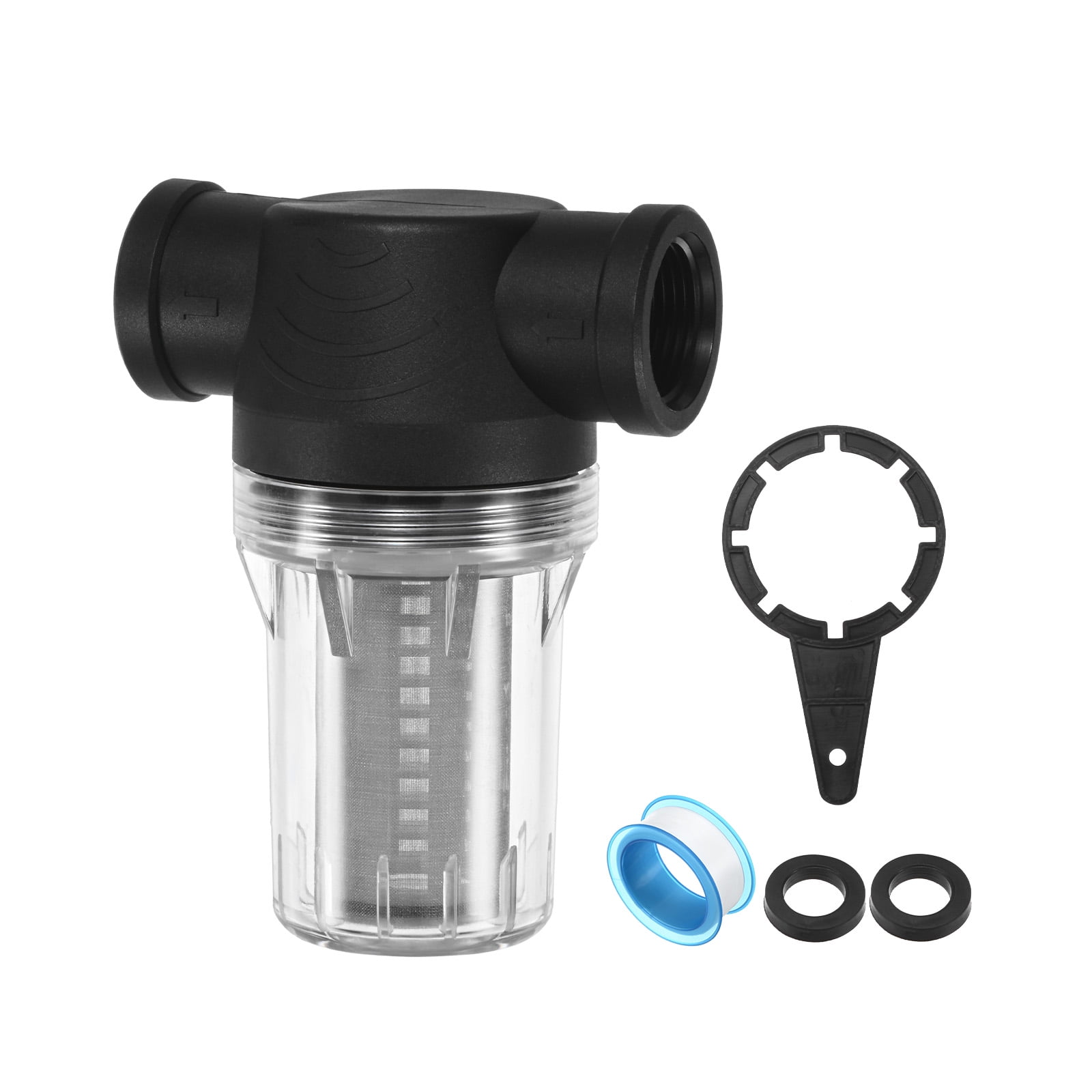 Uxcell Water Pump Strainer with 100 Mesh Stainless Steel Filter Screen ...