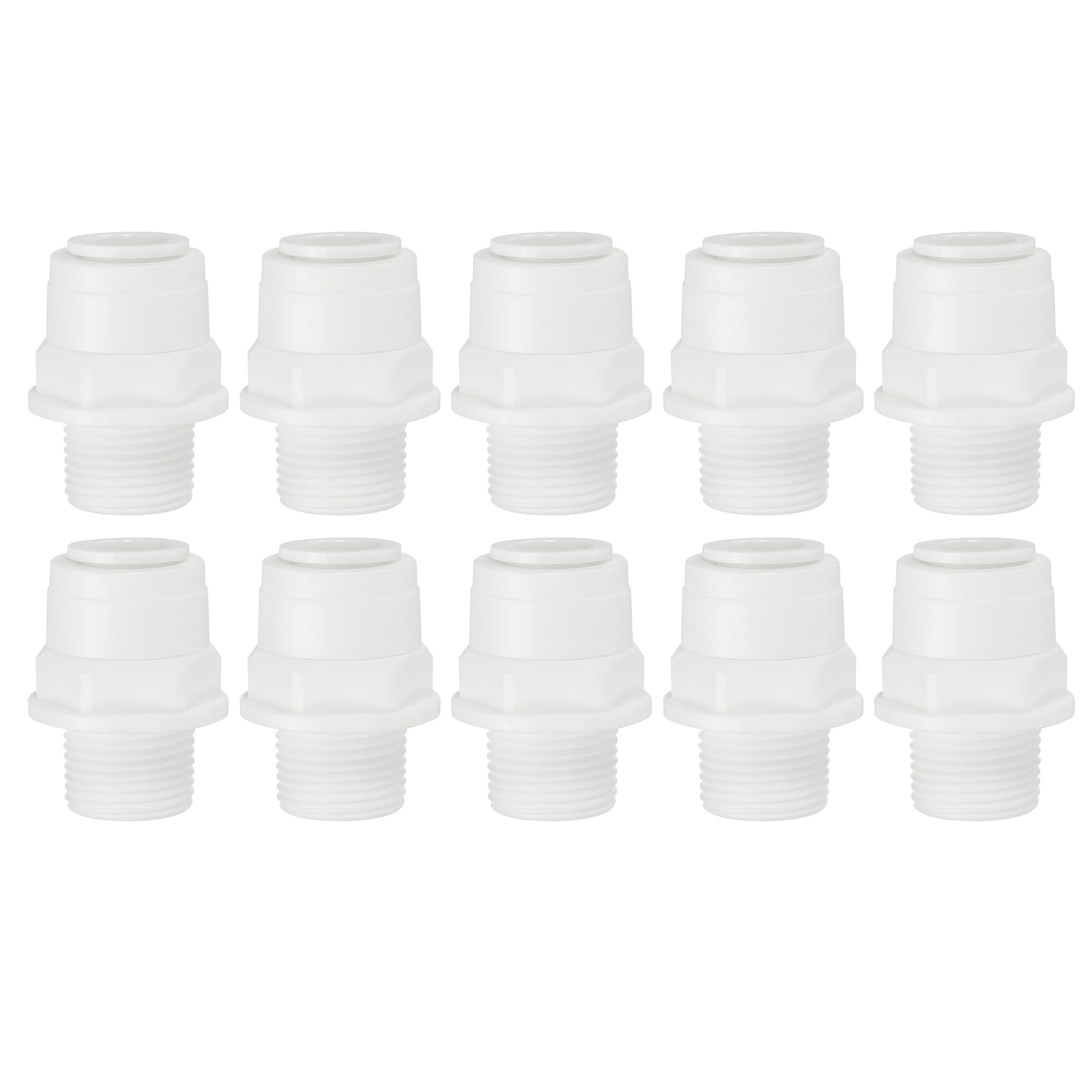 Uxcell Water Purifier Straight Quick Connector 3/8" NPT Male x 3/8" OD ...