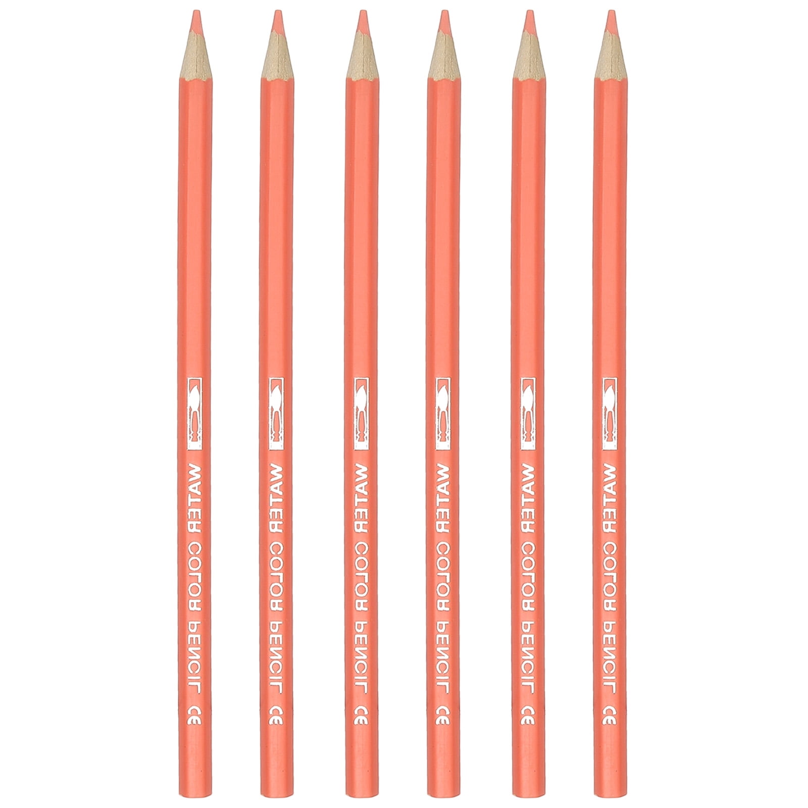 Uxcell Watercolor Pencil, 6Pcs Water Soluble Pencils for Blending ...