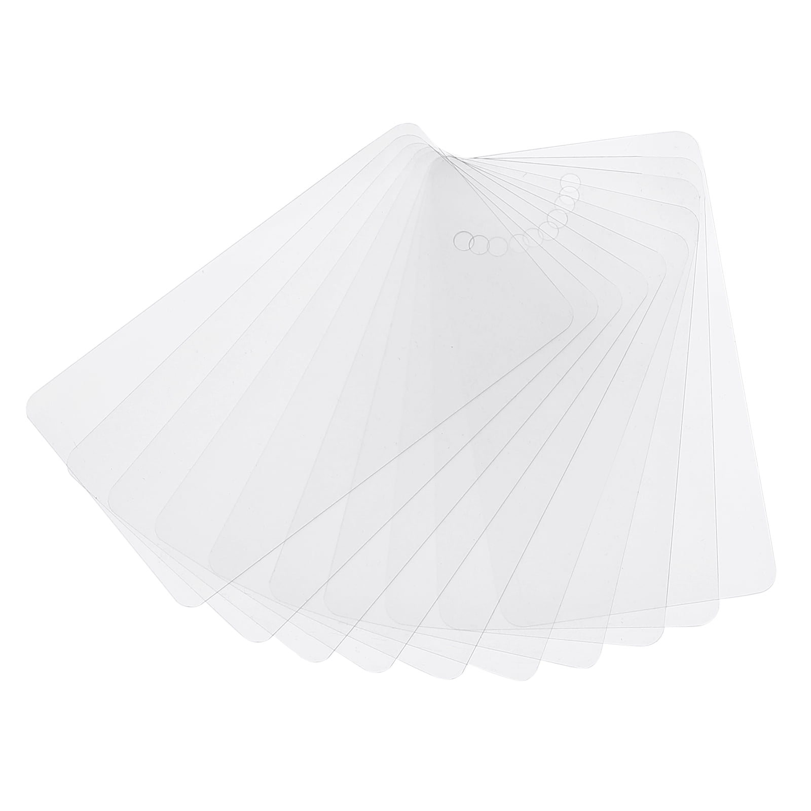 Uxcell Waterproof Blank Shipping Tags Plastic Price Hang Labels for ...