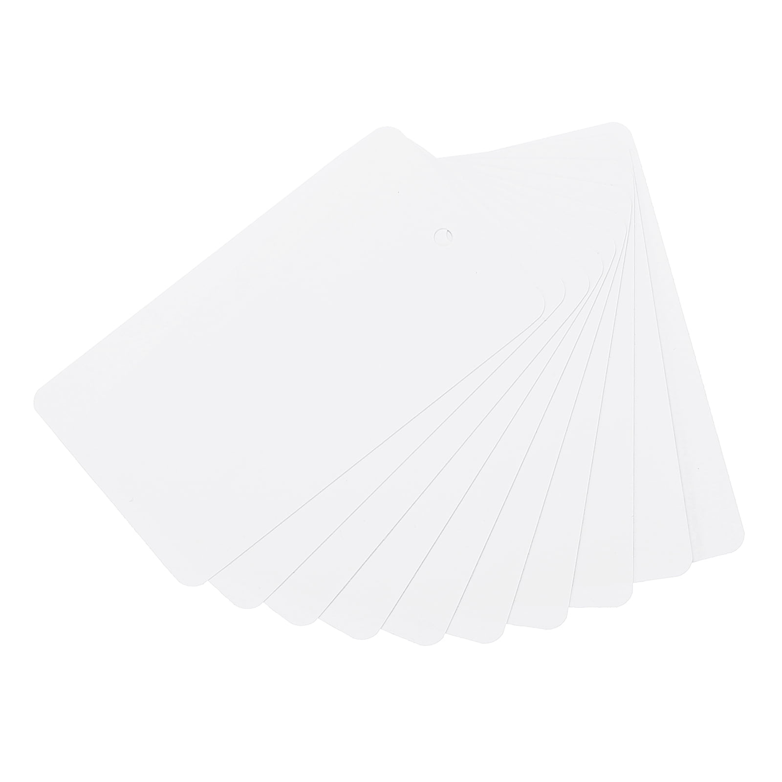 Uxcell Waterproof Blank Shipping Tags Plastic Price Hang Labels for ...