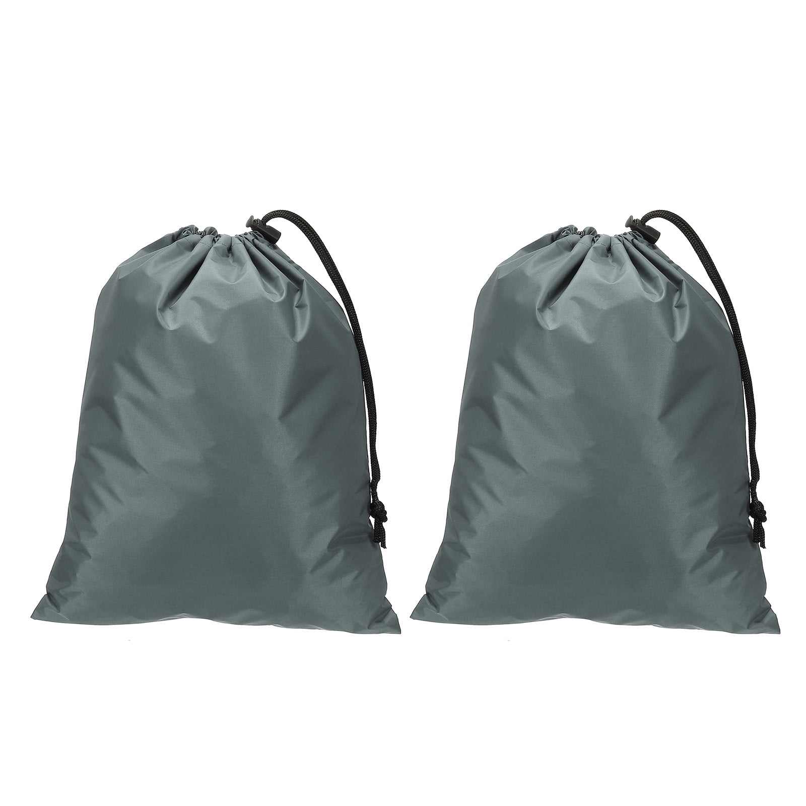 Uxcell Waterproof Cloth Laundry Bag, 2 Pack 16"x12" Heavy Duty Travel ...