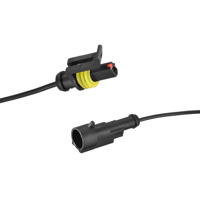 Uxcell Waterproof Connector Electrical Quick Connect 1 Pin Male Female ...