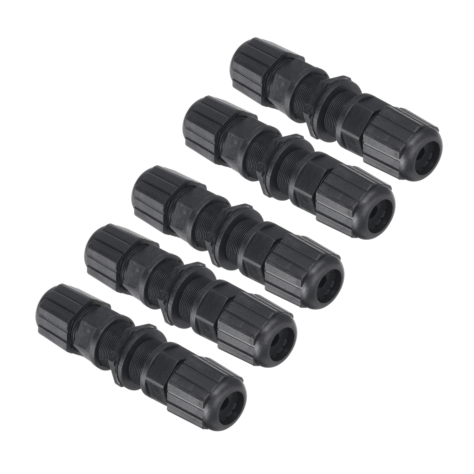 Uxcell Waterproof RJ45 Coupler, Dual Head IP67 Ethernet LAN Cable ...