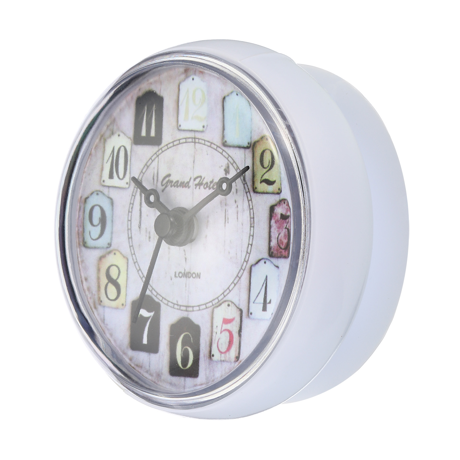 Unique Bargains Waterproof Shower Clock, Non Ticking Silent Mini Cute ...