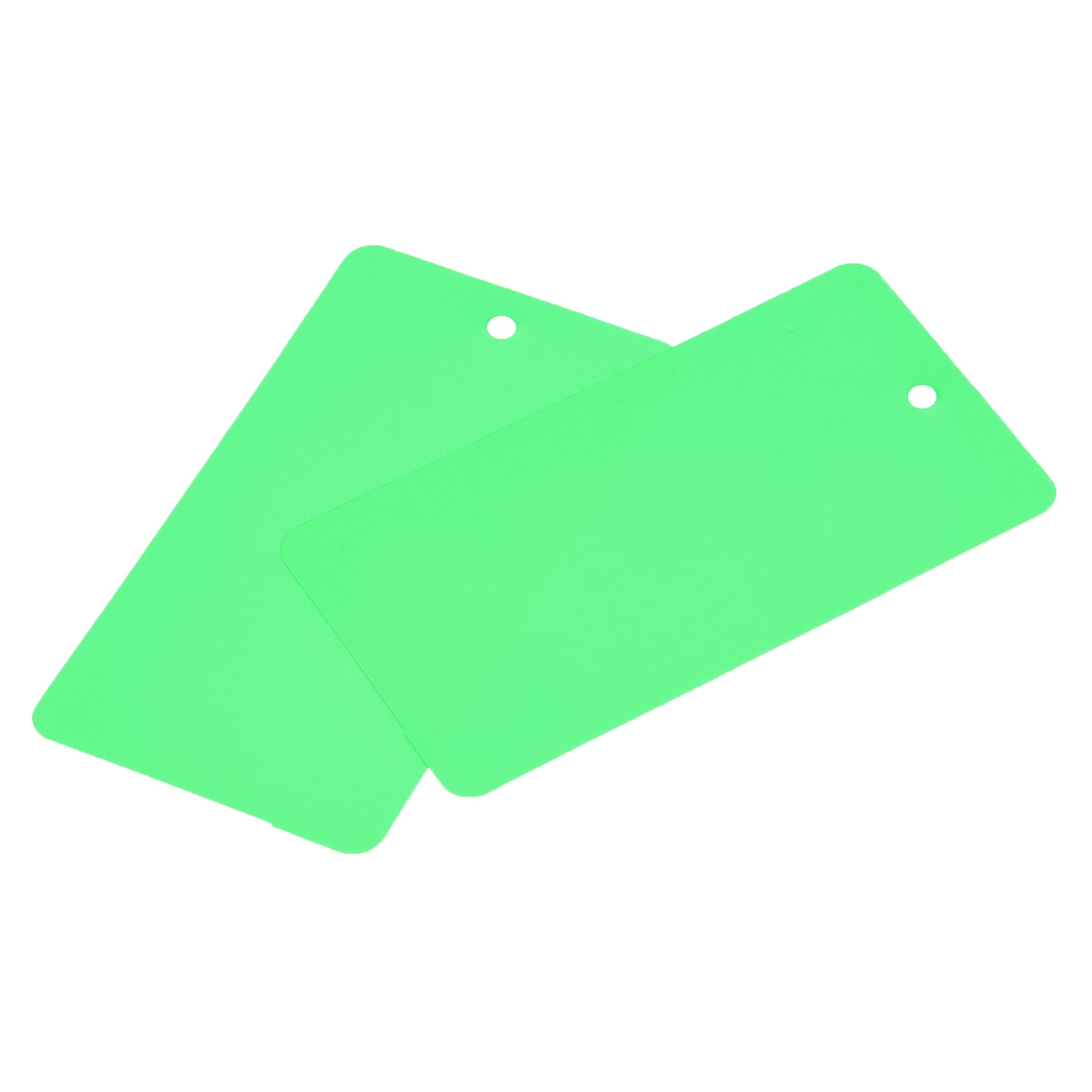Uxcell Waterproof Wires Plastic Shipping Tags,1.95x3.51 inch Green ...