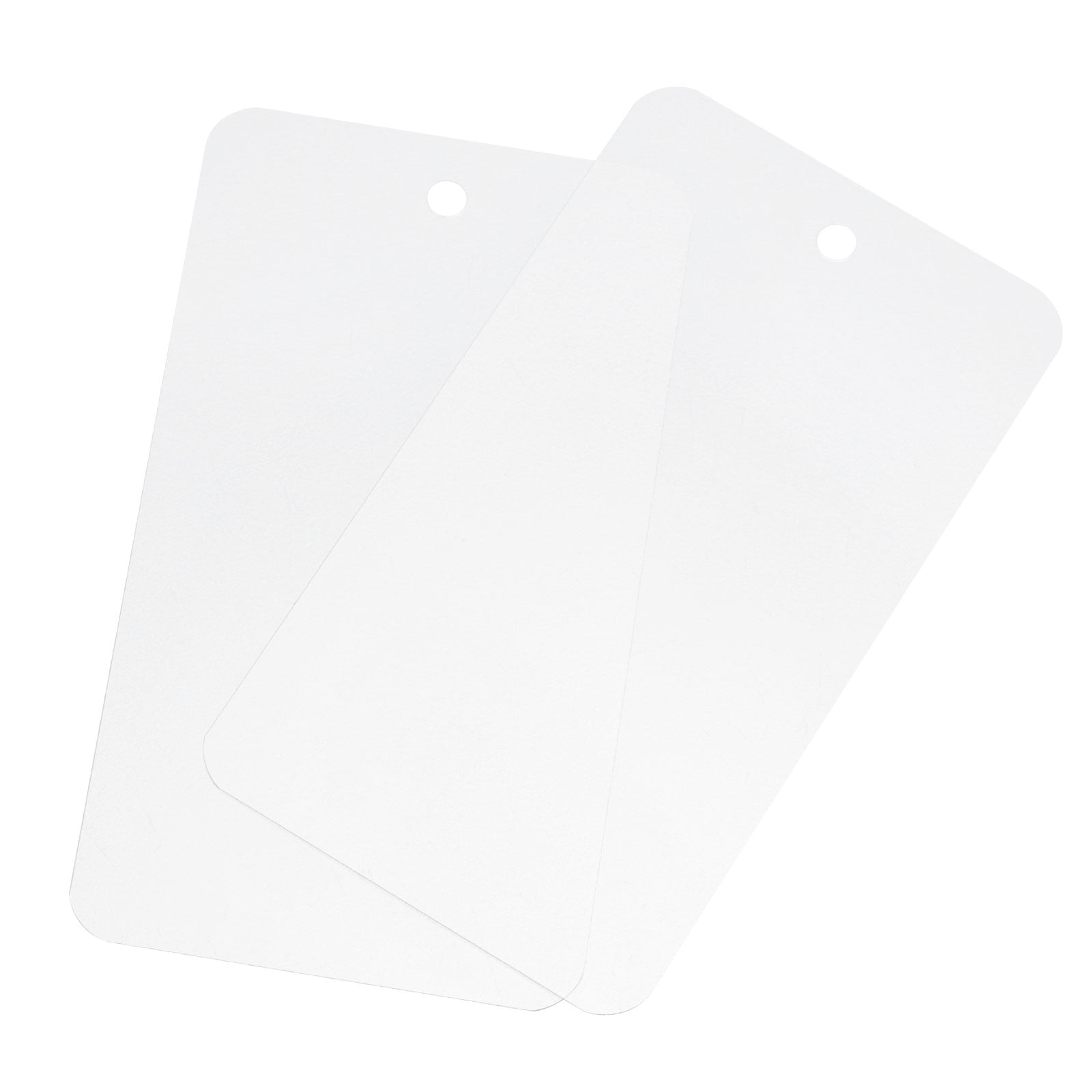 Uxcell Waterproof Wires Plastic Shipping Tags,1.97x3.54 Inch ...