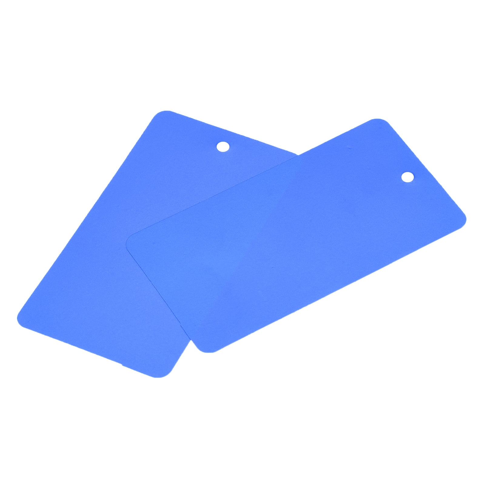 Uxcell Waterproof Wires Plastic Shipping Tags,White 50pcs Blue 2 x 3.5 ...