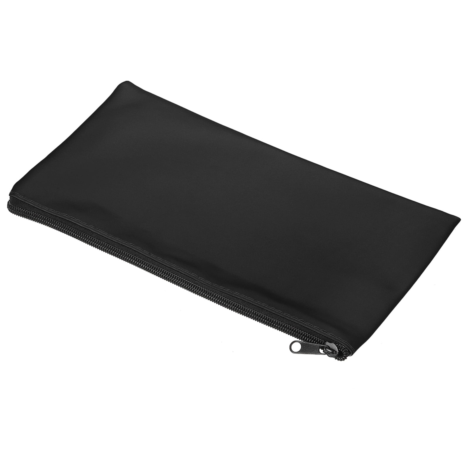 Uxcell Waterproof Zipper Bag Leatherette Compact Bills Pencil Pouch ...