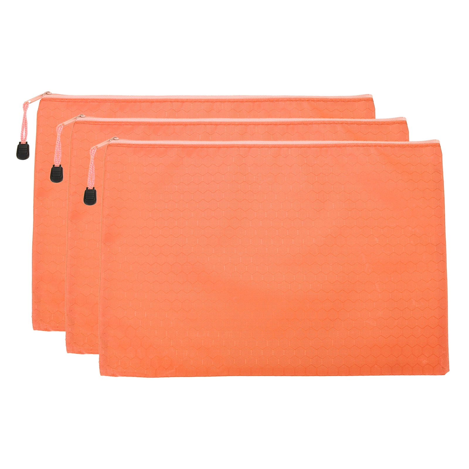 Uxcell Waterproof Zipper File Bags, A4 Document Holders for Office ...