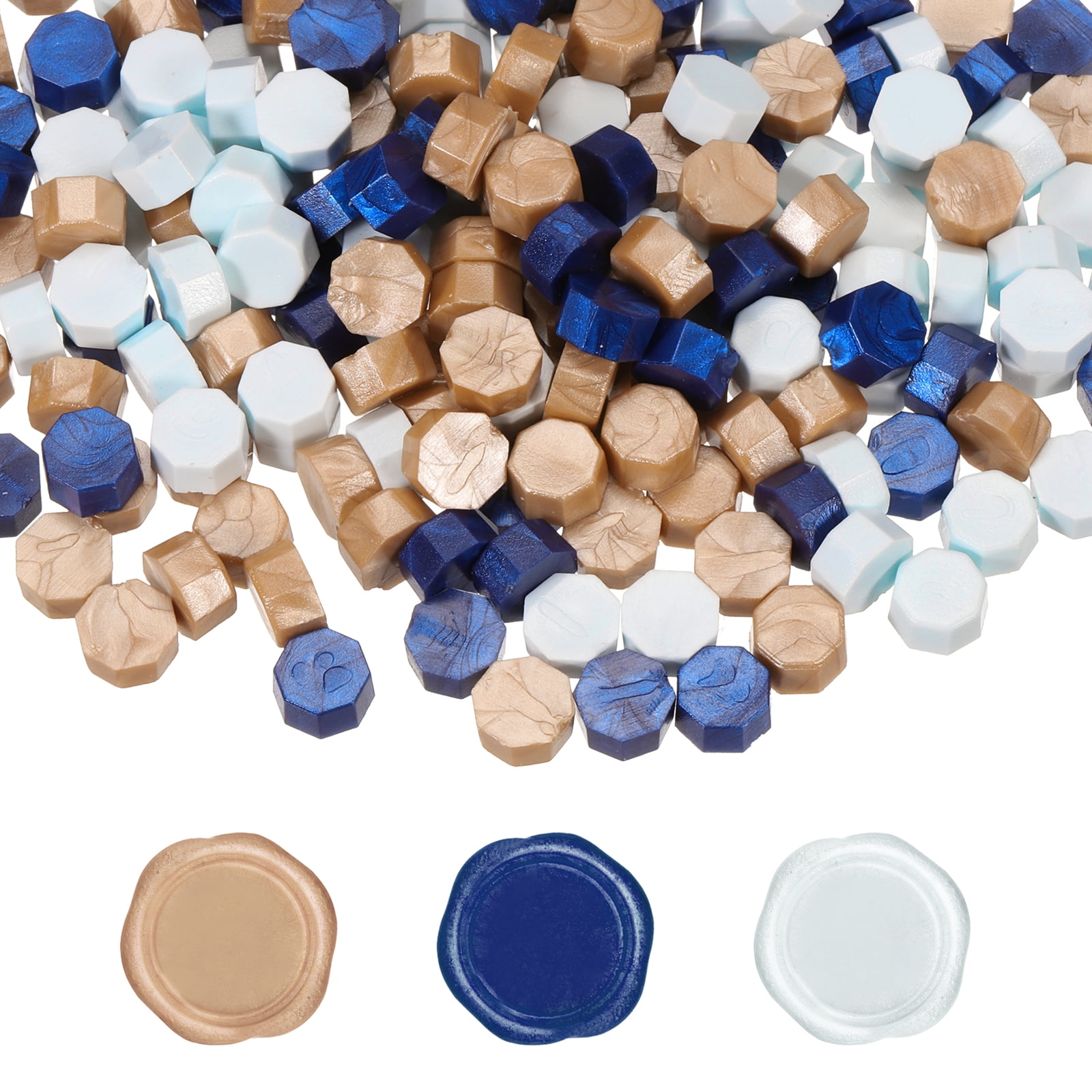 Uxcell Wax Seal Beads, 300 Pcs 3 Colors Set for Sealing Letters ...