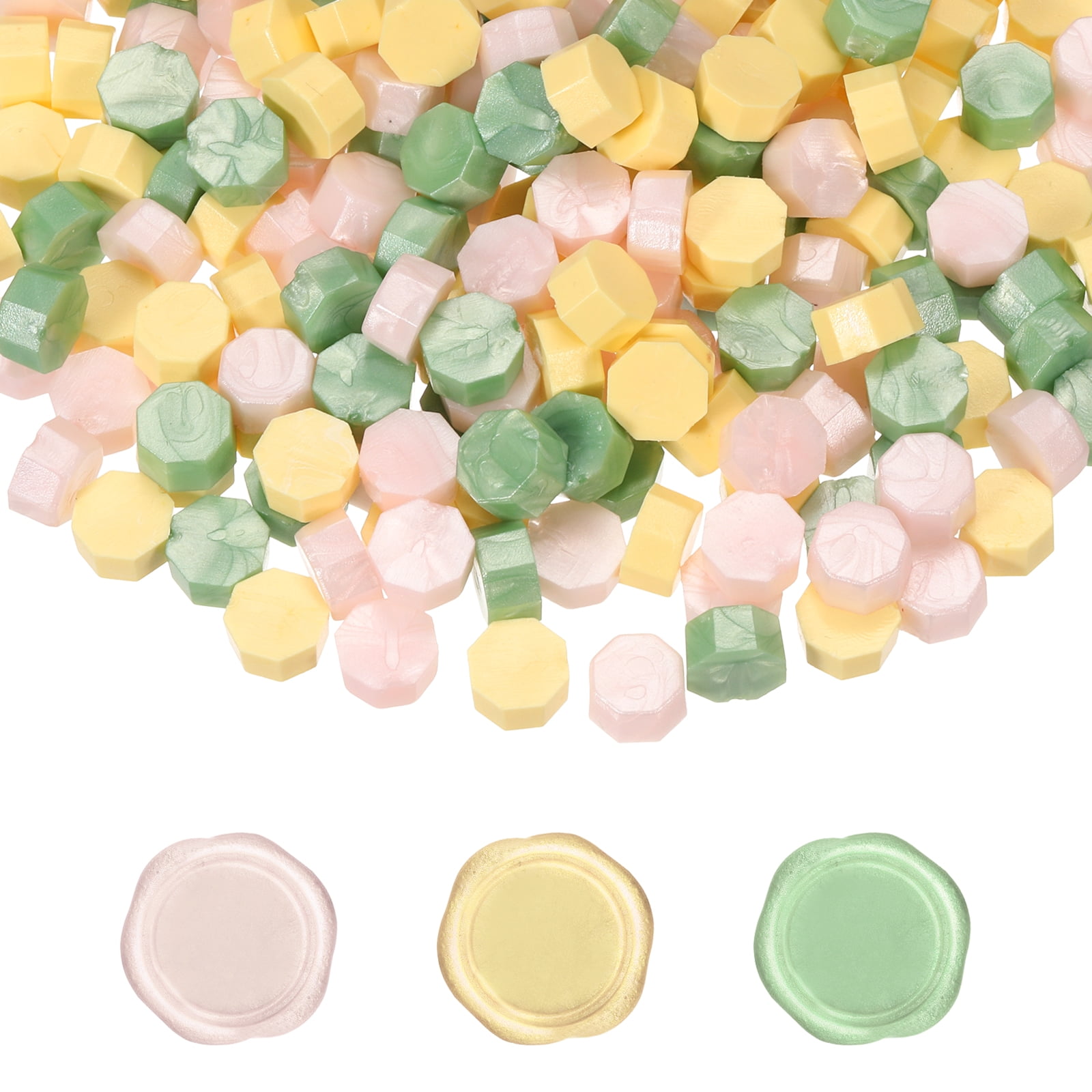 Uxcell Wax Seal Beads, 300 Pcs 3 Colors Set for Sealing Letters ...
