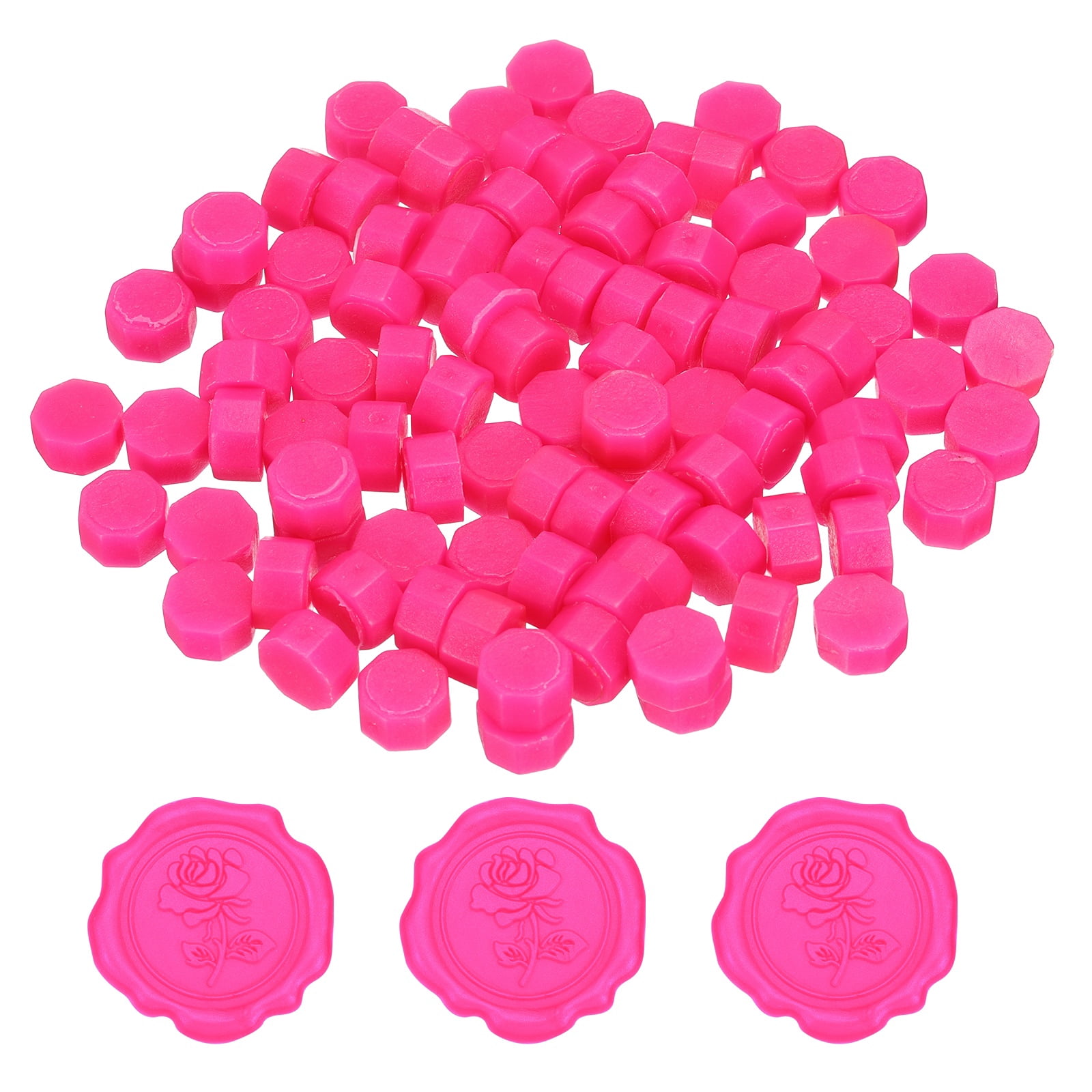 Uxcell Wax Seal Beads, 400 Pcs Hexagon Sealing Beads Kit for Wax Seal ...