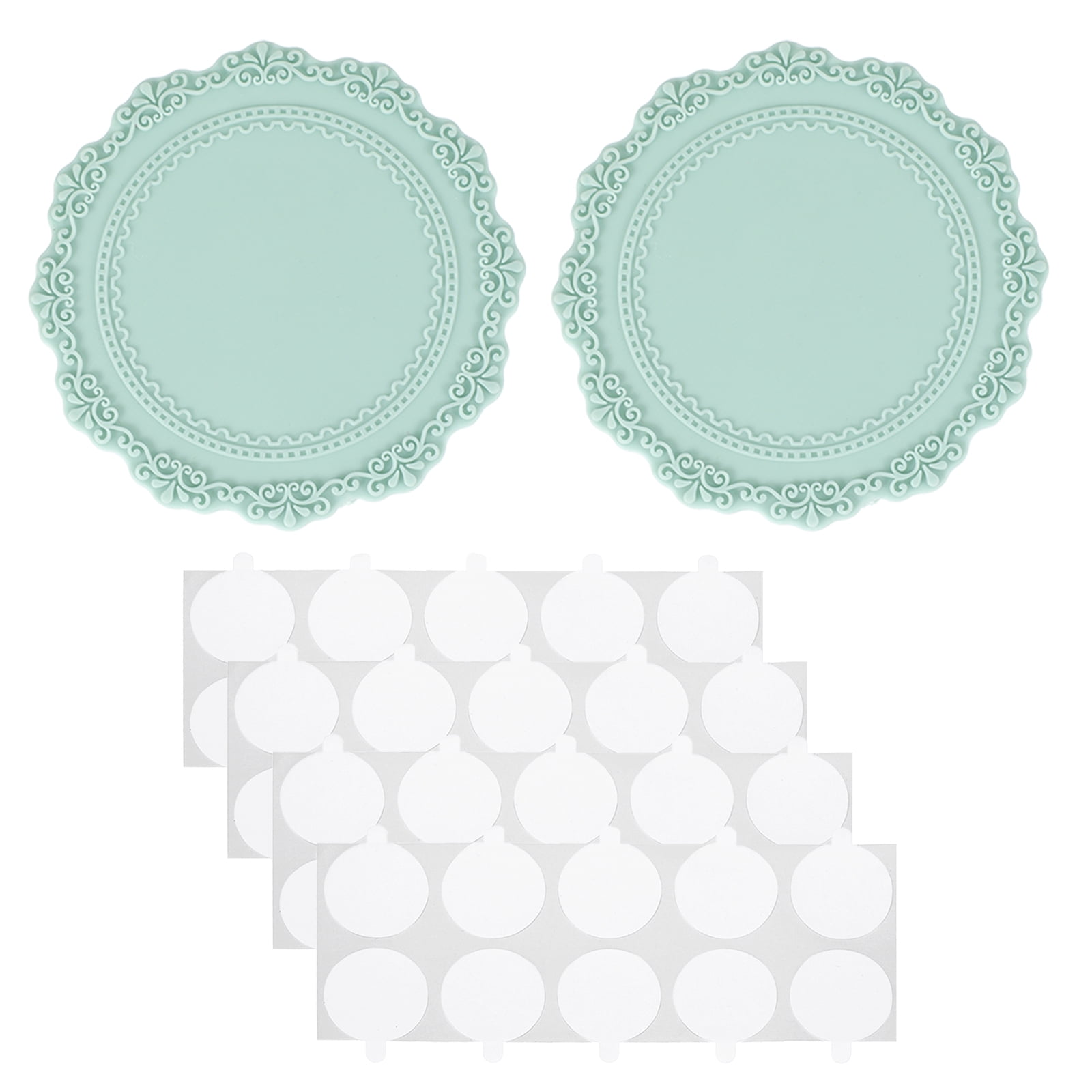 Uxcell Wax Seal Silicone Pad, 2 Pack Wax Seal Pads with 40 Double Sided ...