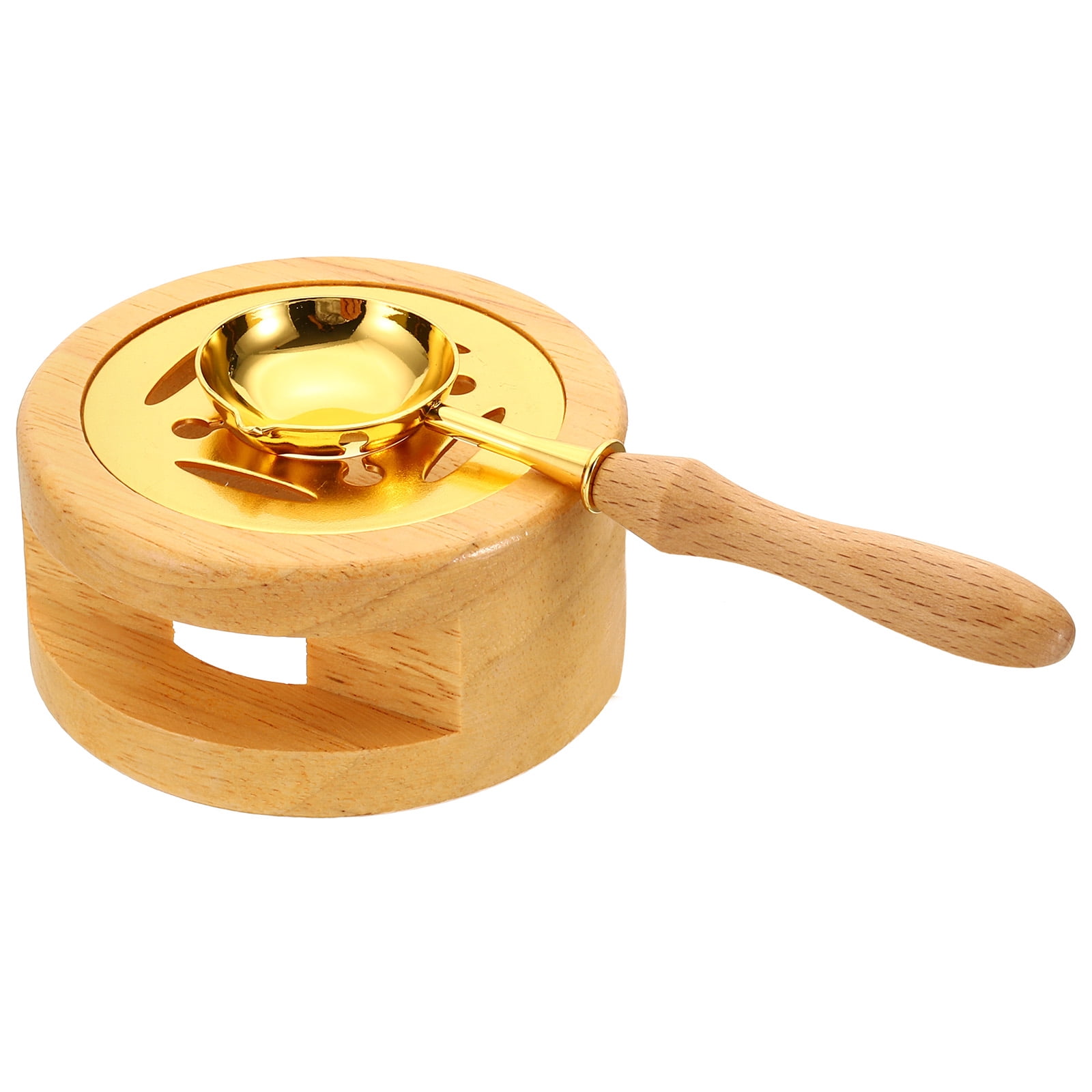 Uxcell Wax Stamp Seal Kit, Wax Seal Warmer with Melting Spoon Retro ...