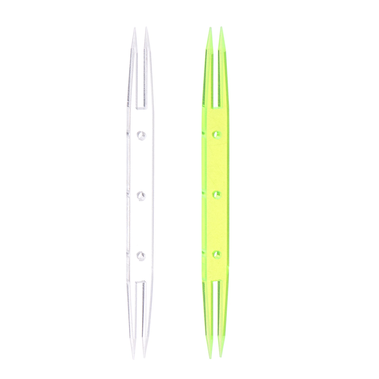 Uxcell Weaving Knitting Shuttle 85x6.8x2.8mm Plastic Shuttles, Green ...