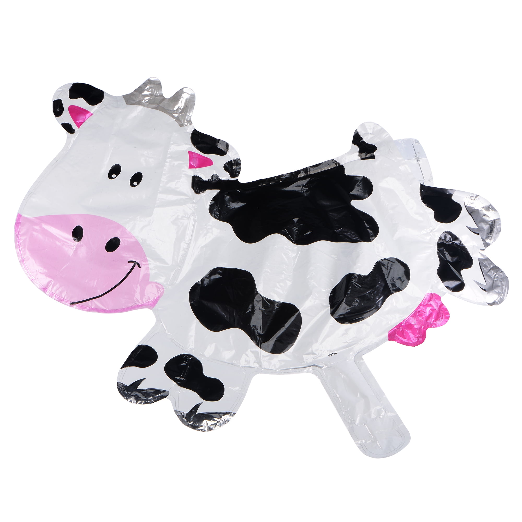 Uxcell Wedding Decors Foil Cow Shape Inflation Balloon White 18 Inch ...