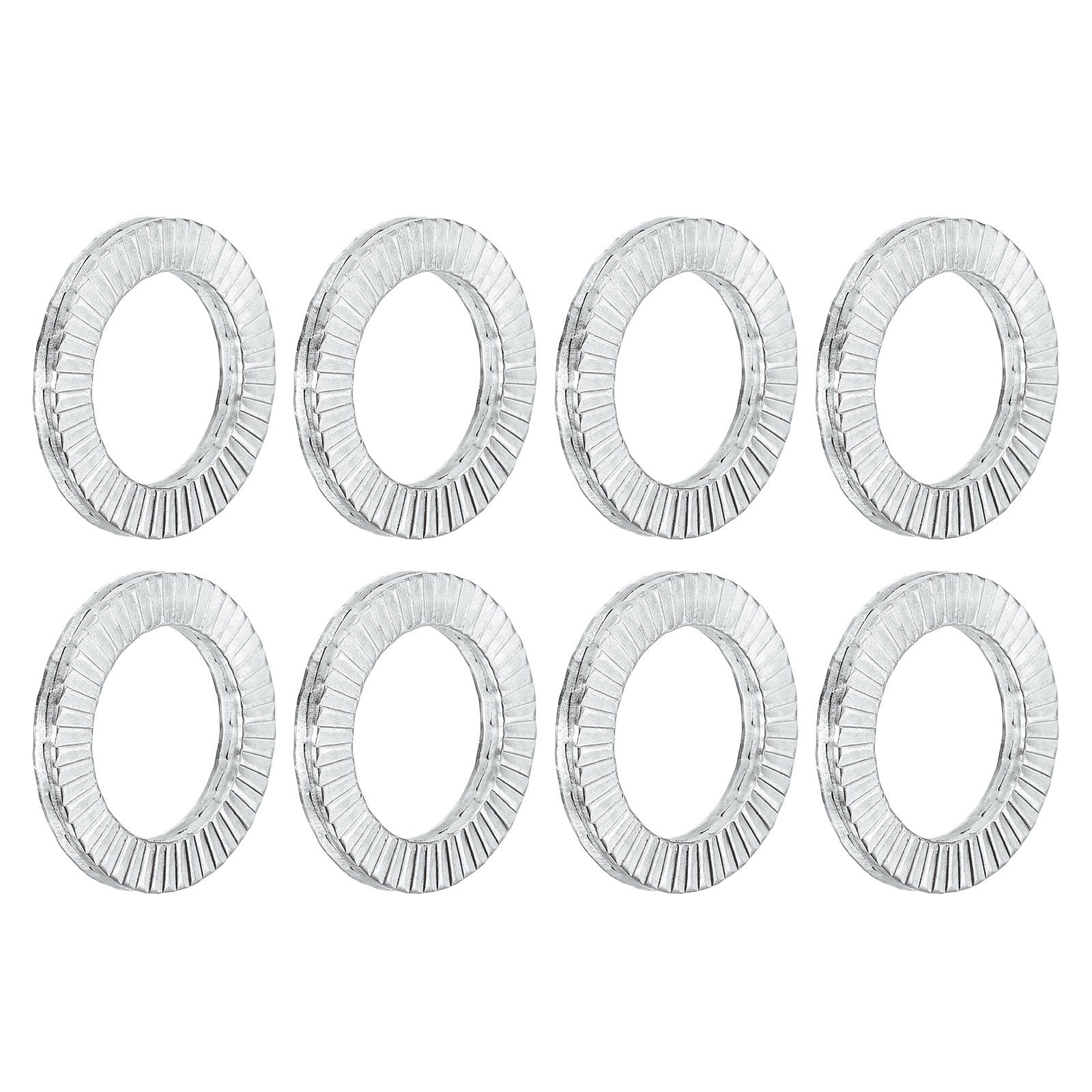 Uxcell Wedge Locking Washers for M16 Bolts, 8 Pack 304 Stainless Steel Washers - Walmart.com
