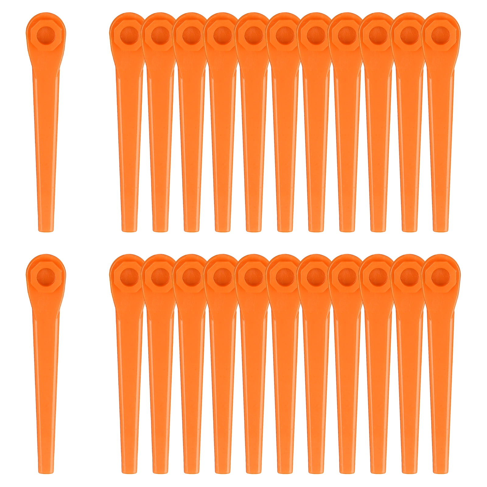 Uxcell Weed Eater Blades, 36 Pack - Plastic Blade for Lawn Mower ...