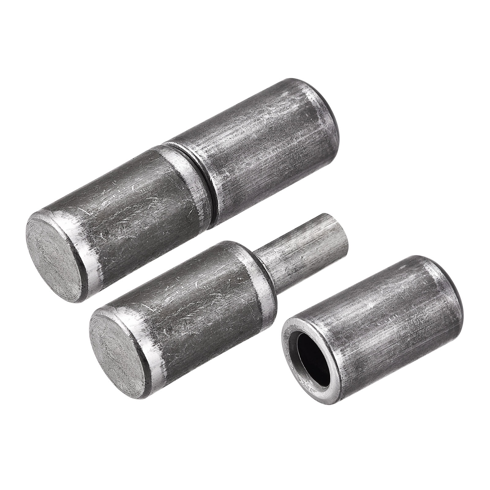Uxcell Weld on Barrel Hinges, 45mm x 13mm Male to Female Iron Hinge Pin ...