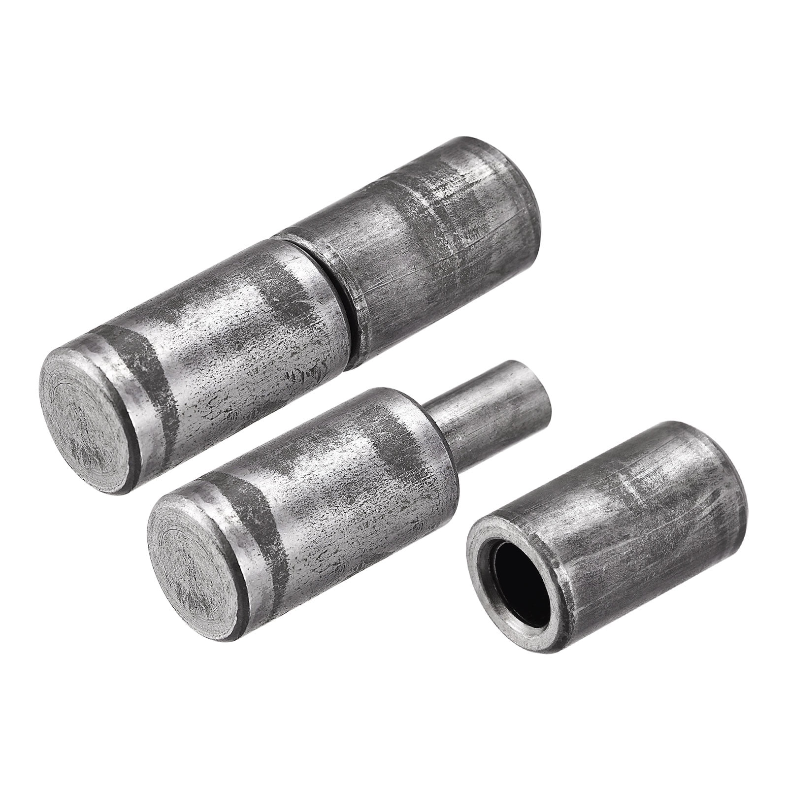 Uxcell Weld on Barrel Hinges, 53mm x 15mm Male to Female Iron Hinge Pin ...