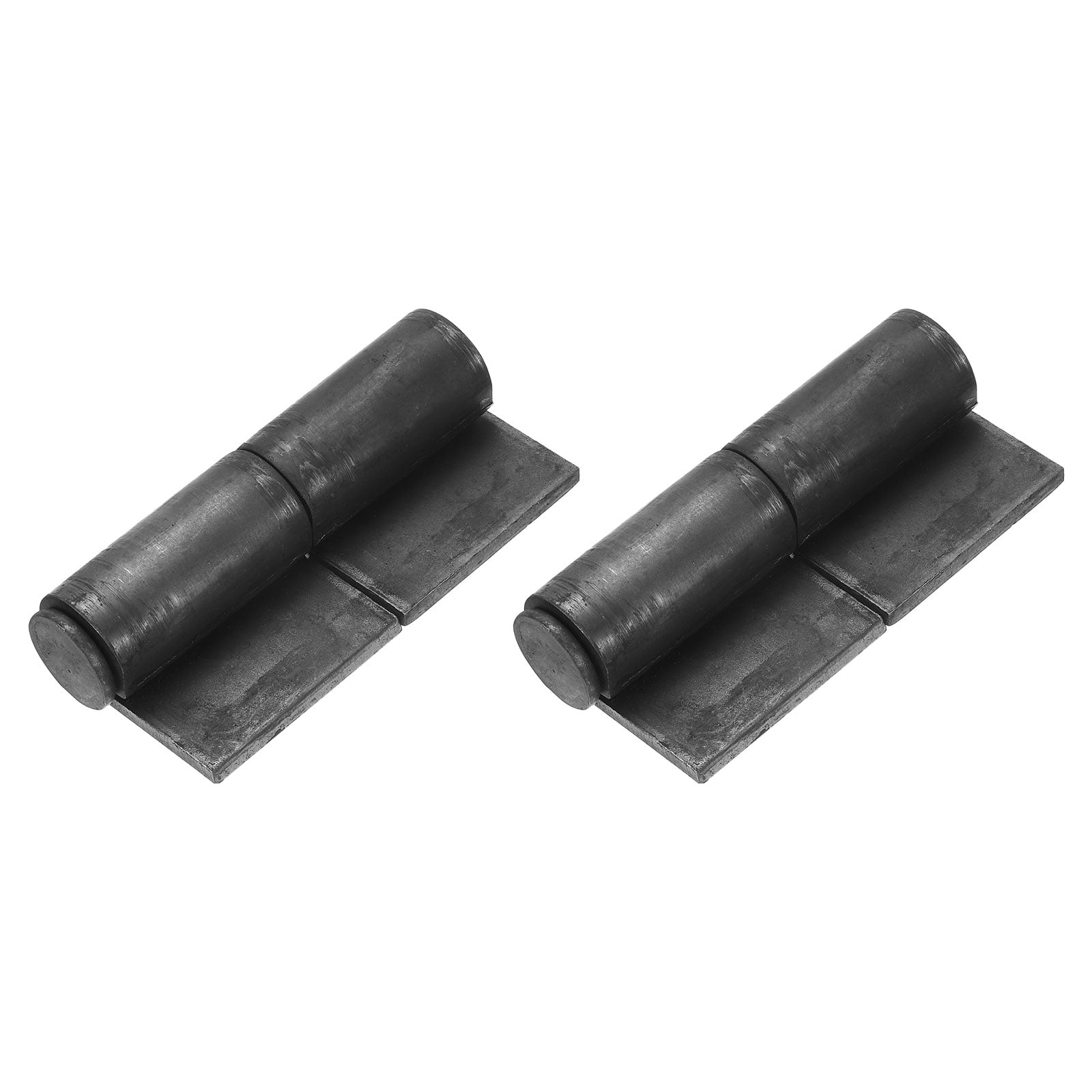 Uxcell Weldable Flag Hinges, 2 Pack 3-8/9" x 2" Carbon Steel Weld on ...