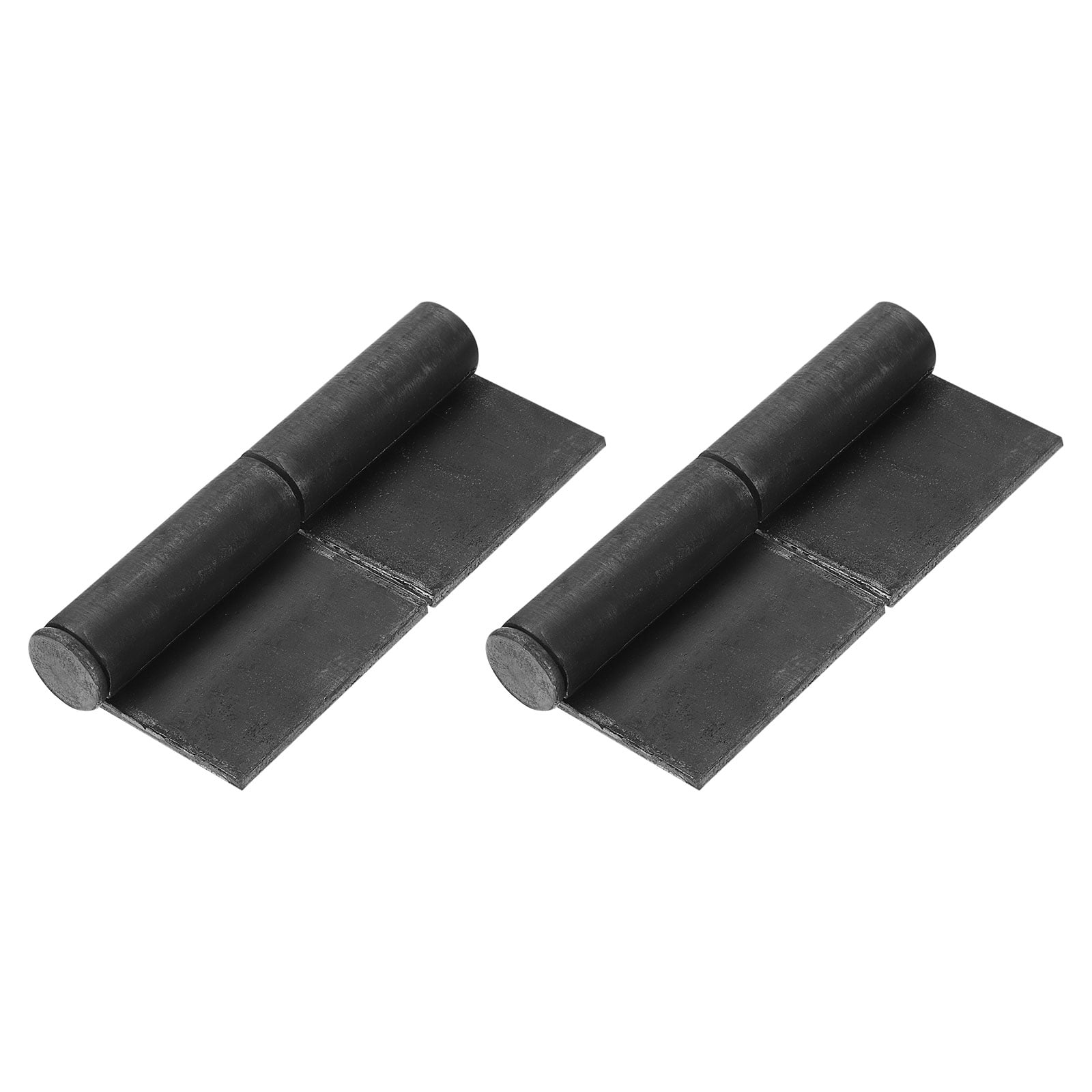Uxcell Weldable Flag Hinges, 2 Pack 6" x 2-2/3" Carbon Steel Weld on ...