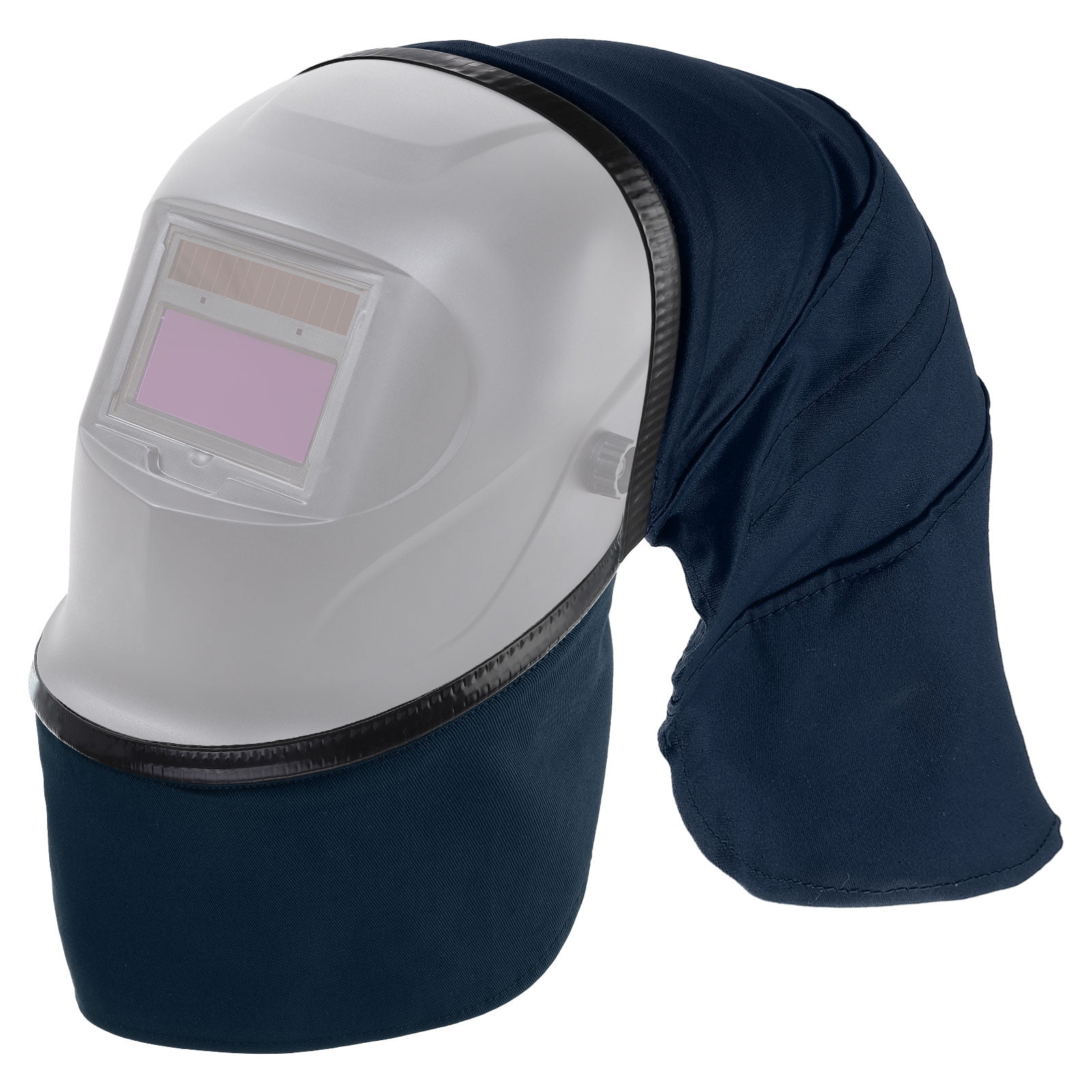 Uxcell Welding Helmet Cover and Helmet Bib Set FR Cotton Welding Helmet ...