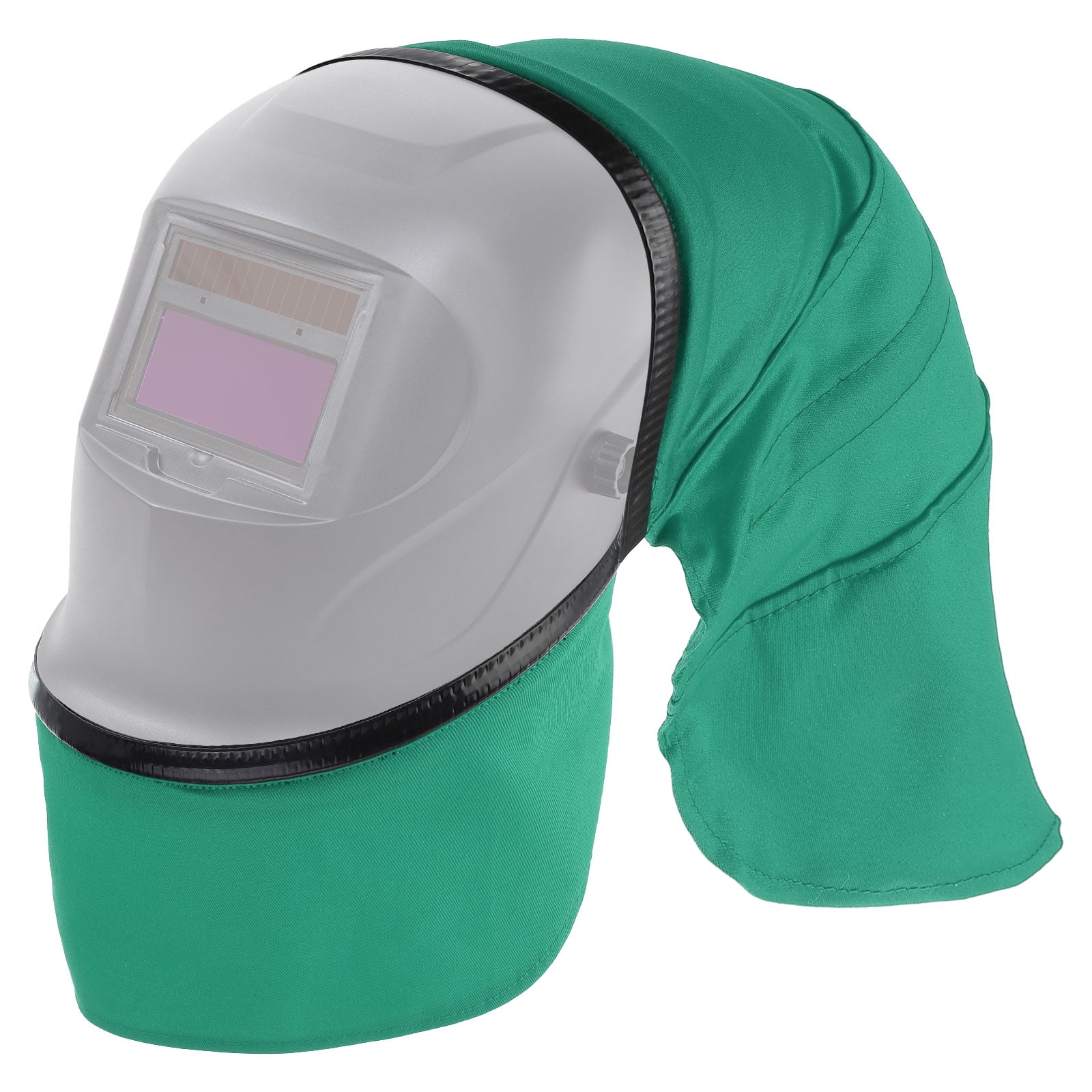 Uxcell Welding Helmet Cover and Helmet Bib Set FR Cotton Welding Helmet ...
