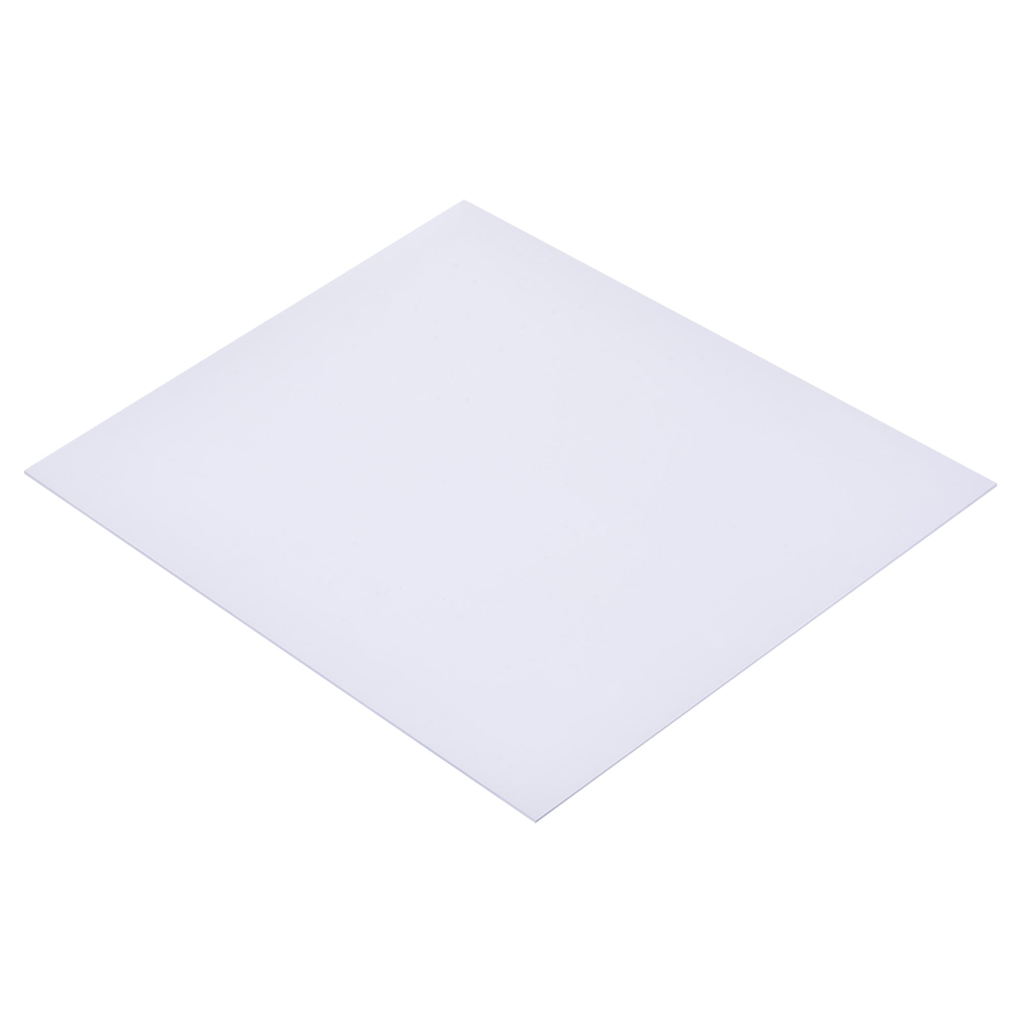 Uxcell White ABS Plastic Sheet 10x8x0.02inch for Building Model, DIY ...
