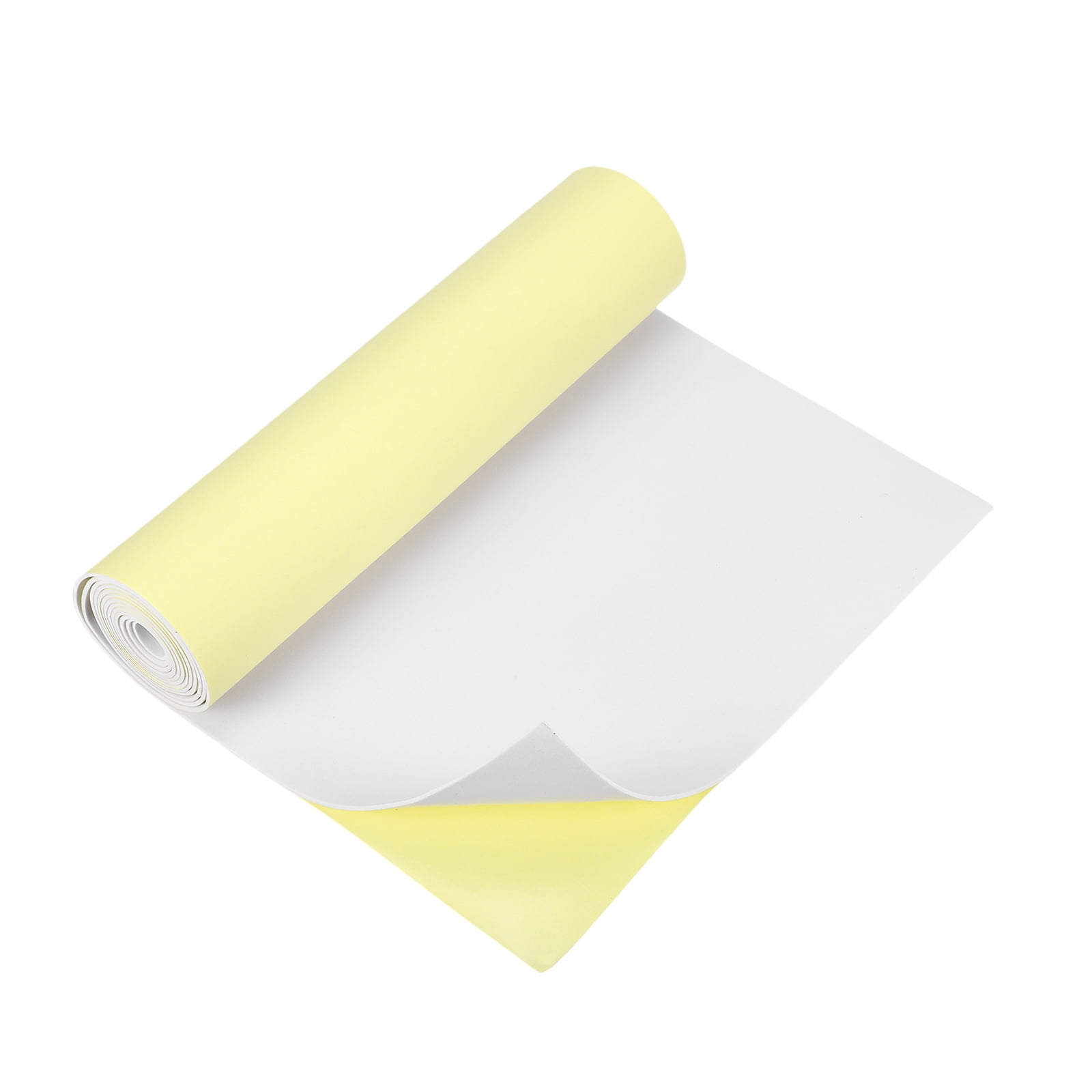 Uxcell White Foam Sheets, 78"x13"x 1/16" Self Adhesive EVA Foam Roll ...