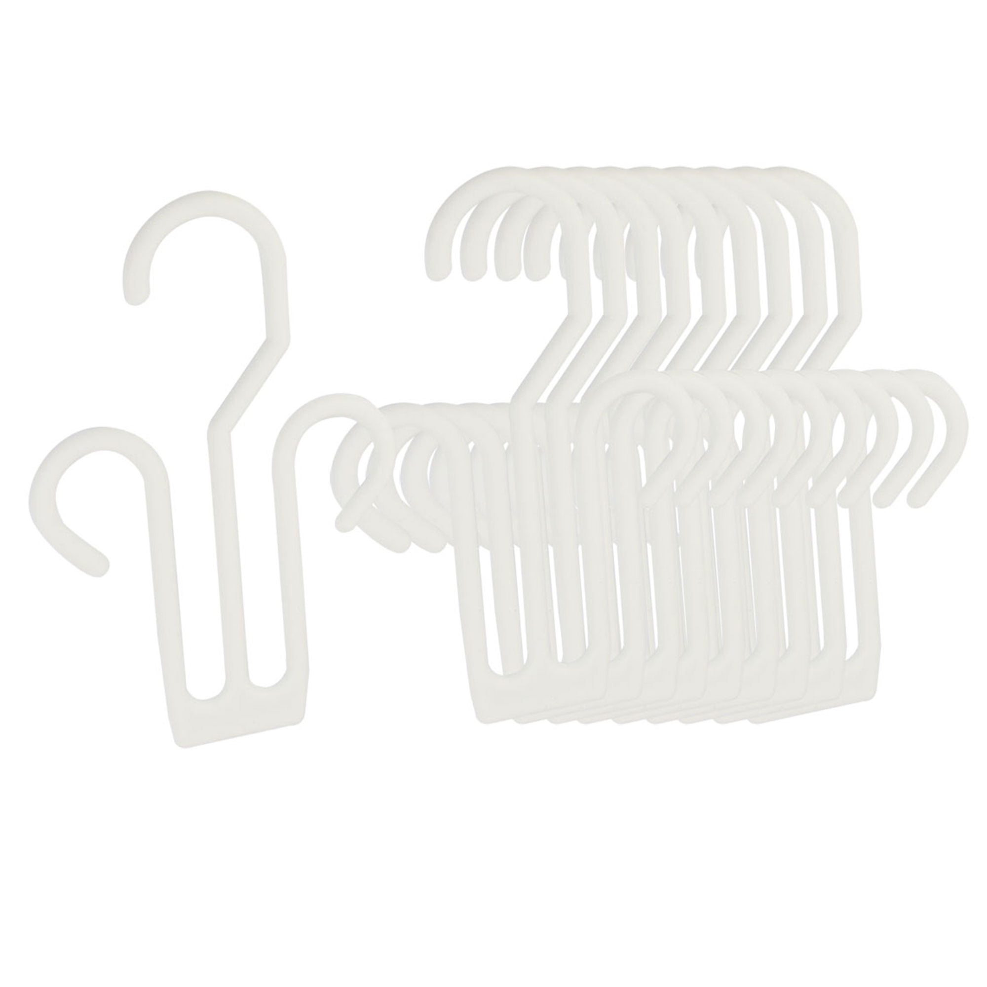 Uxcell White House Shoes Rack Drying Hook Plastic Hanger - Walmart ...