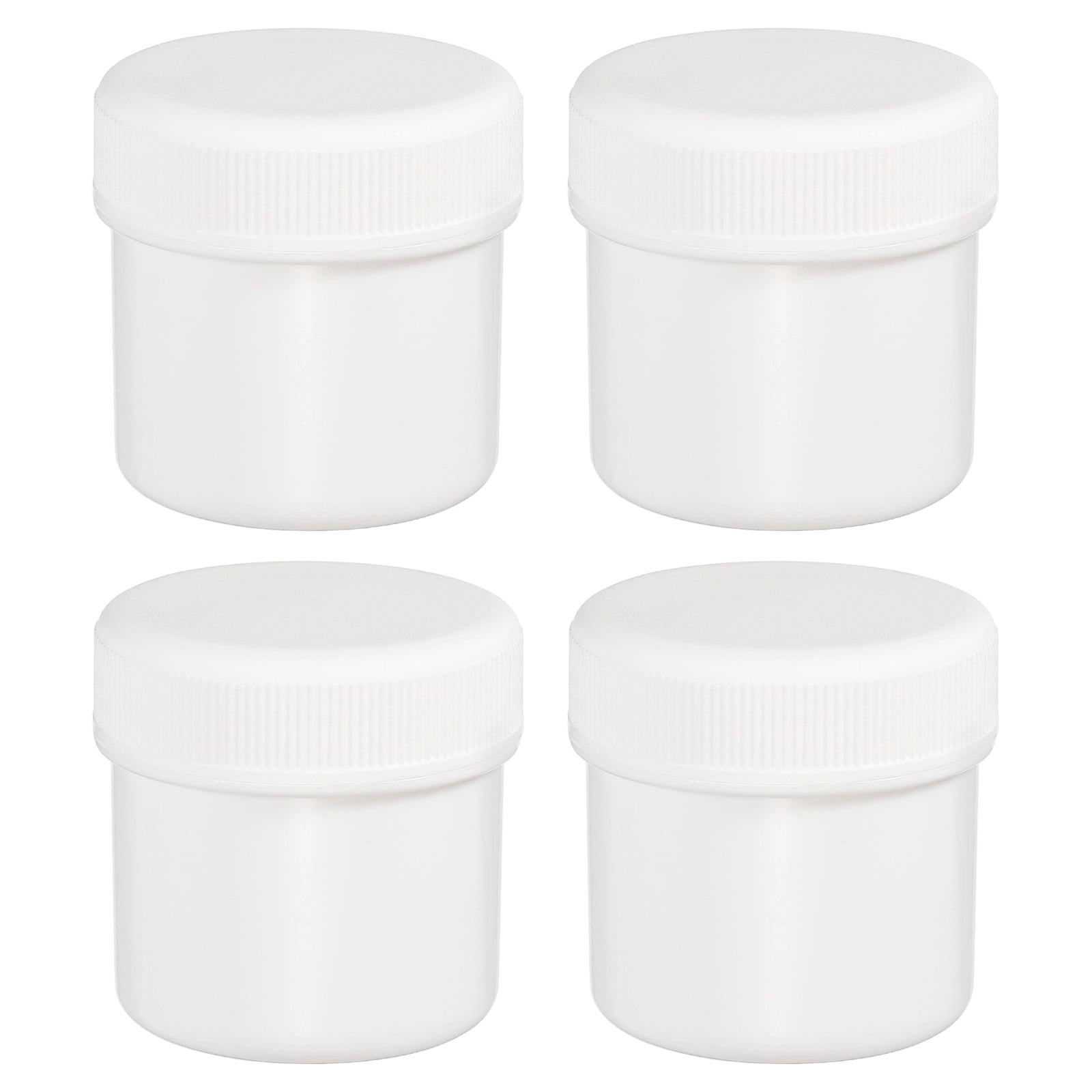 Uxcell Wide Mouth Lab Reagent Bottles 30ml (1oz), 4 Pcs Sample Bottles ...