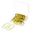 Uxcell 50 Pieces Metal Wire Hollow Out Clips 32mm Mini Binder Paper ...