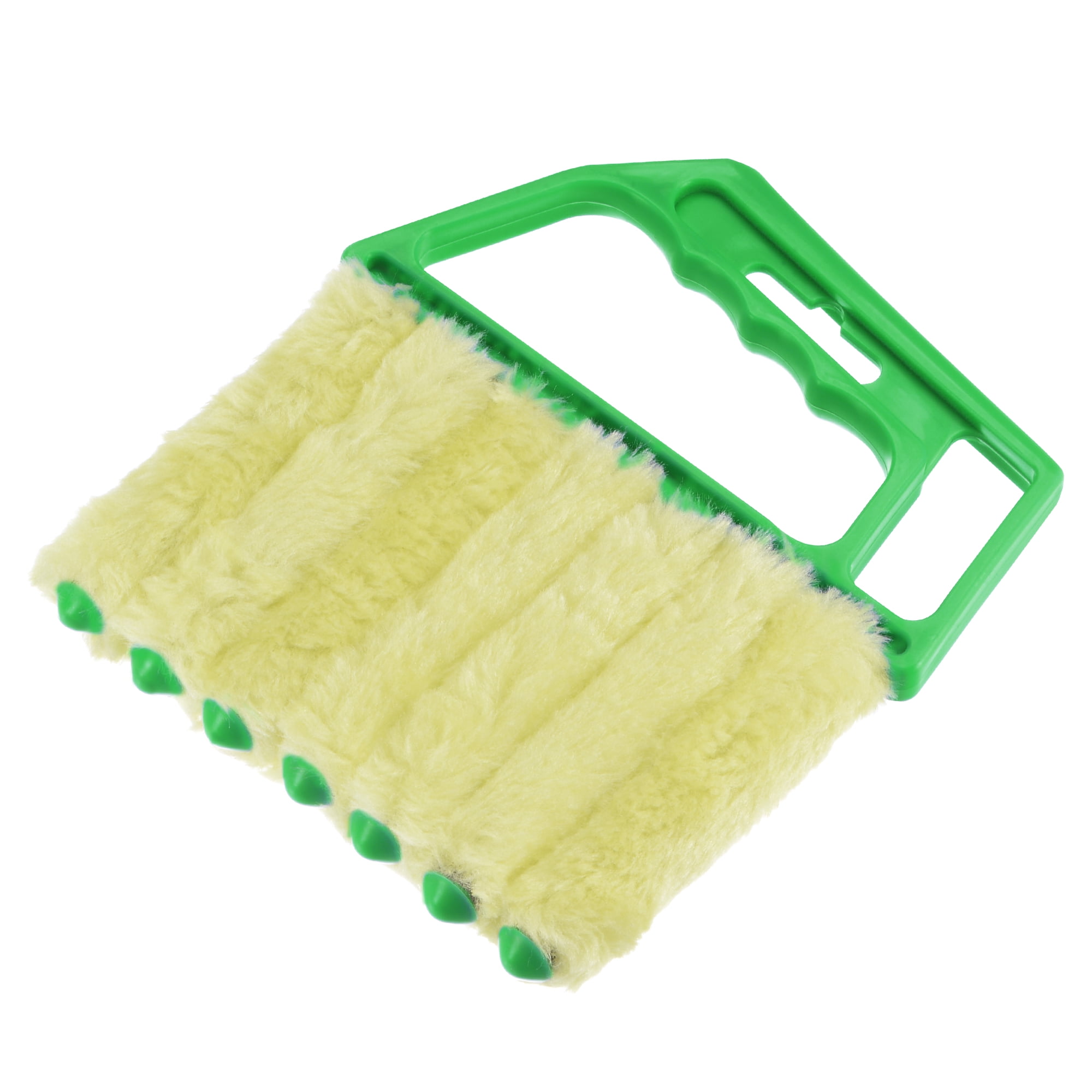 Uxcell Window Blind Hand-held 7 Finger Cleaning Tool with Green Handle ...