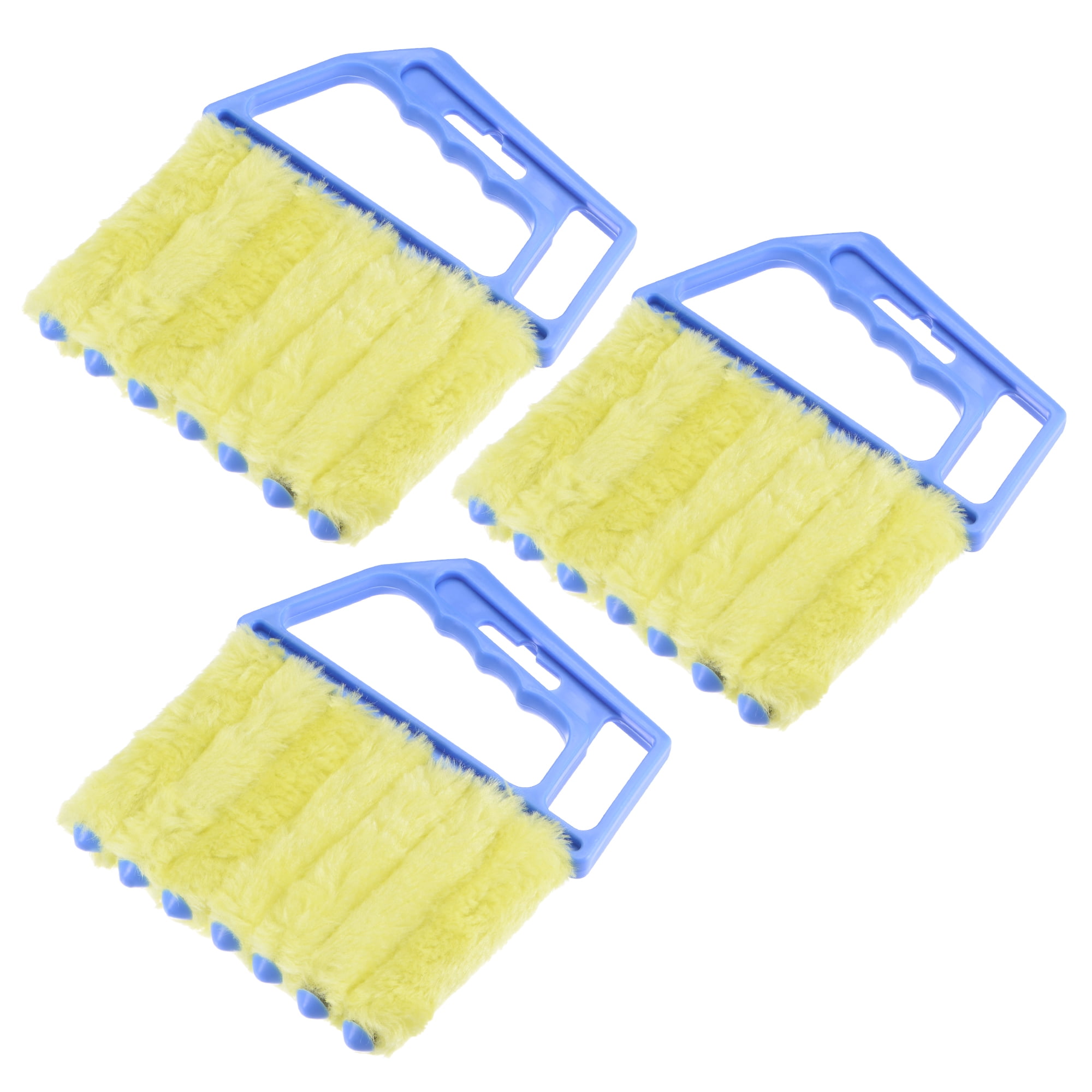 Uxcell Window Blind Handheld 7 Finger Shutters Brush Tool W Blue Handle ...