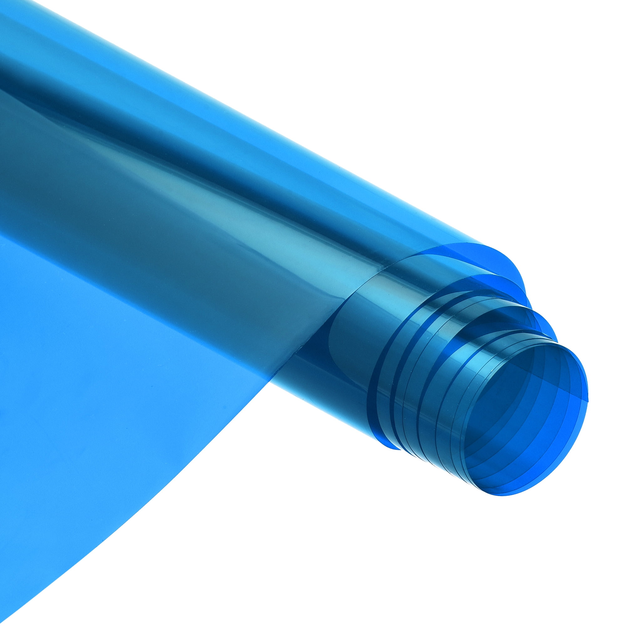 Uxcell Window Film, Glass Sun Blocking, Heat Control Self Adhesive Blue ...