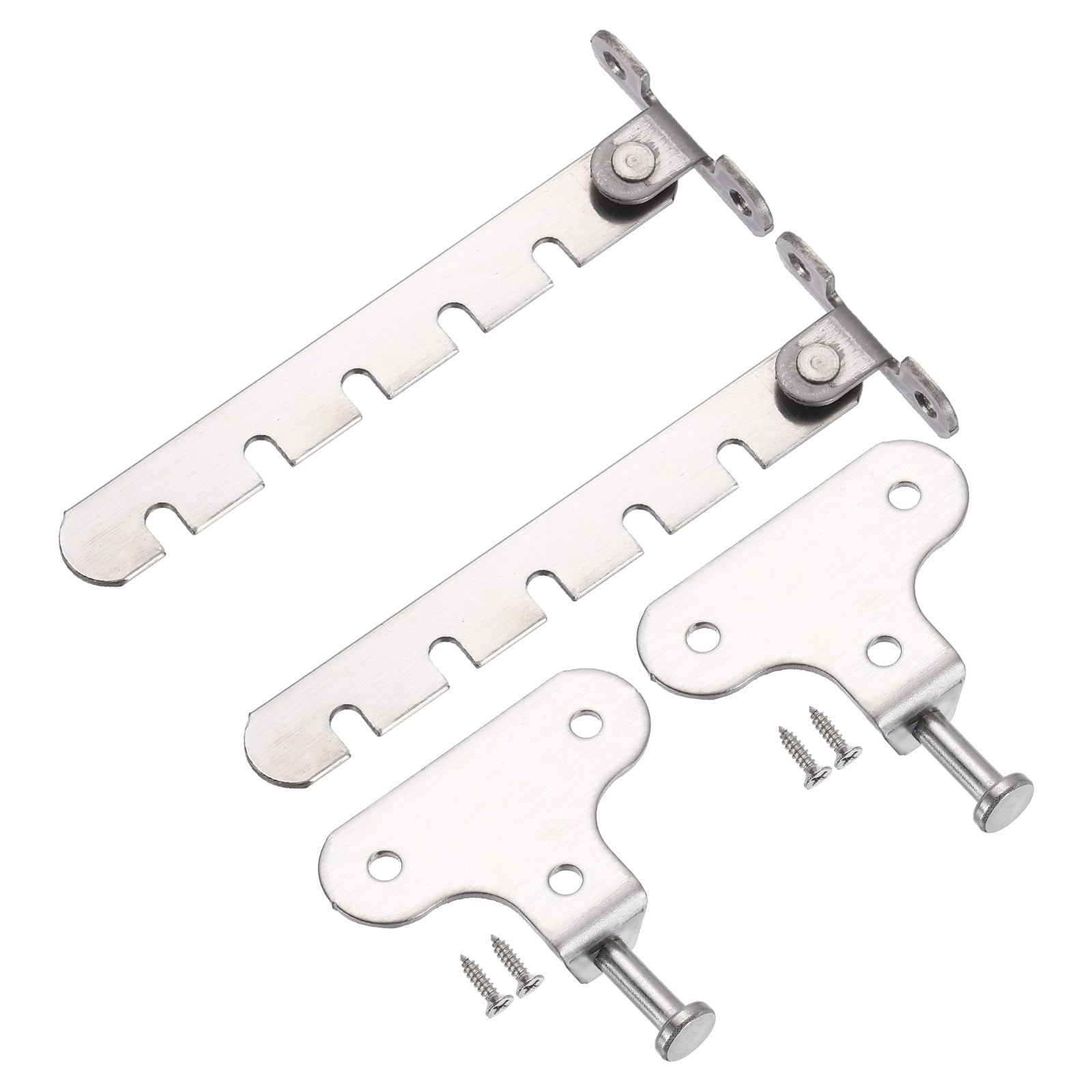 Uxcell Window Restrictor Latch Including Screws Big Hole Limiter ABS ...