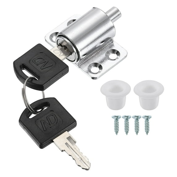 Uxcell Window Restrictor Latch Including Screws Big Hole Limiter ABS ...