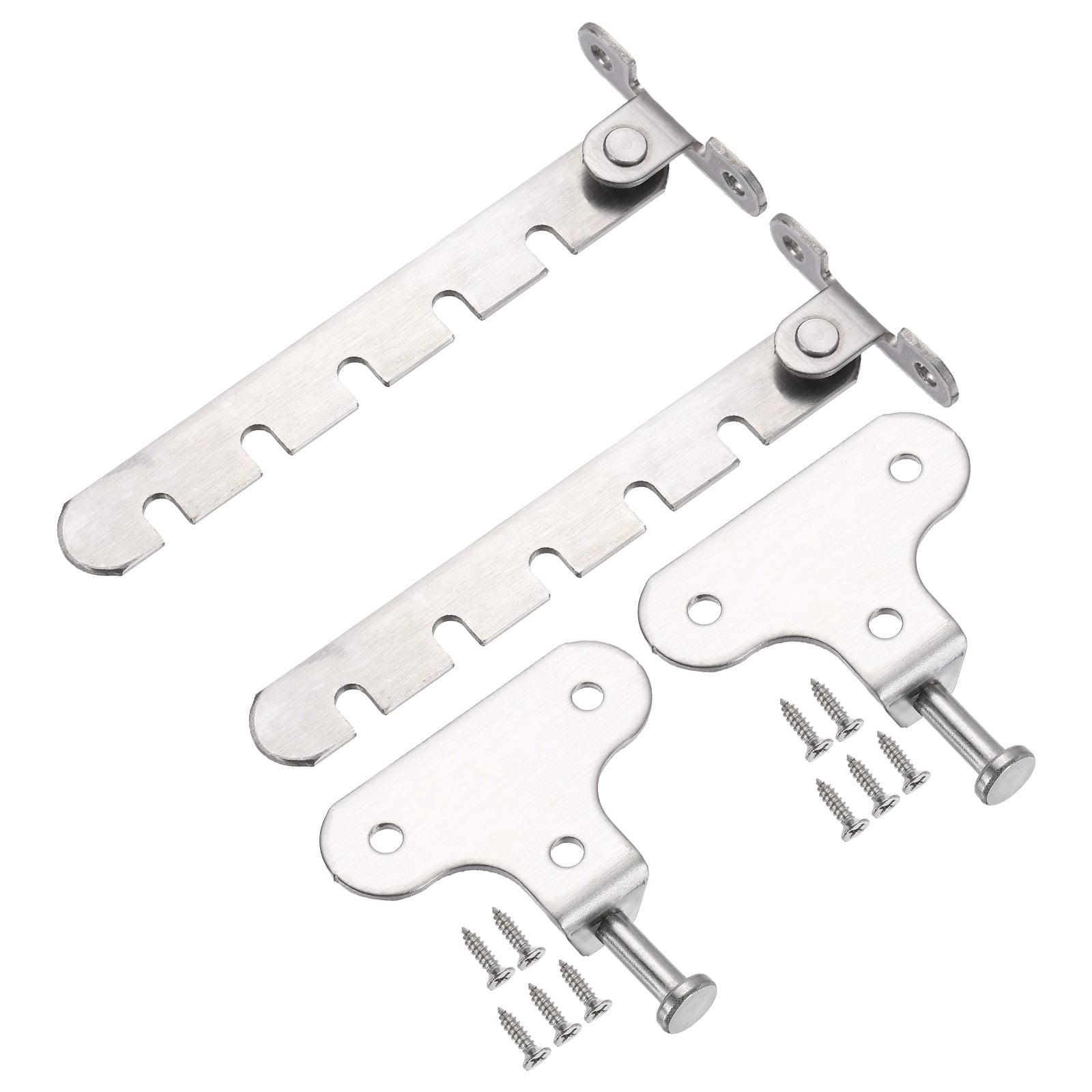 Uxcell Window Restrictor Latch Including Screws Big Hole Limiter ABS ...
