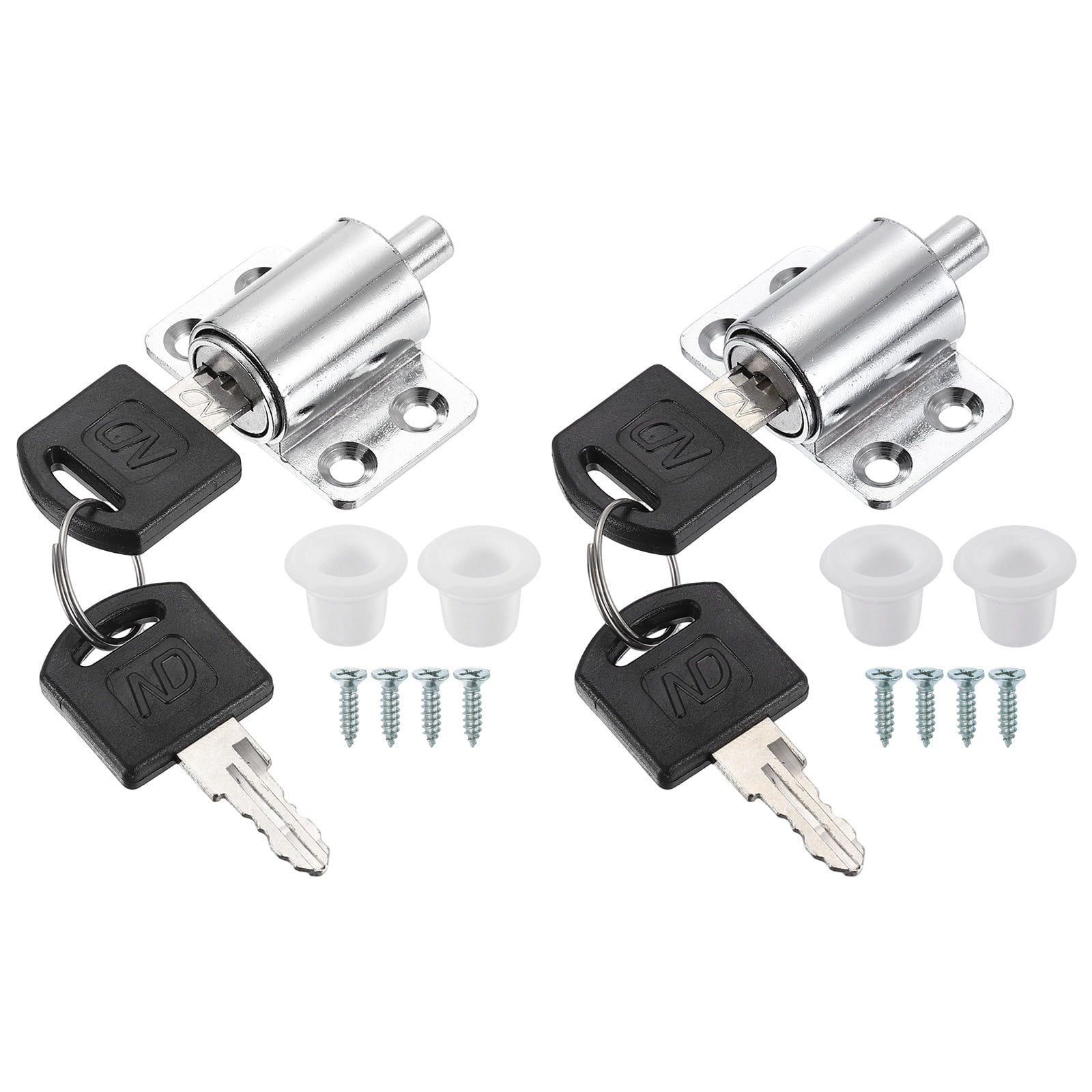 Uxcell Window Restrictor Latch Including Screws Big Hole Limiter ABS ...